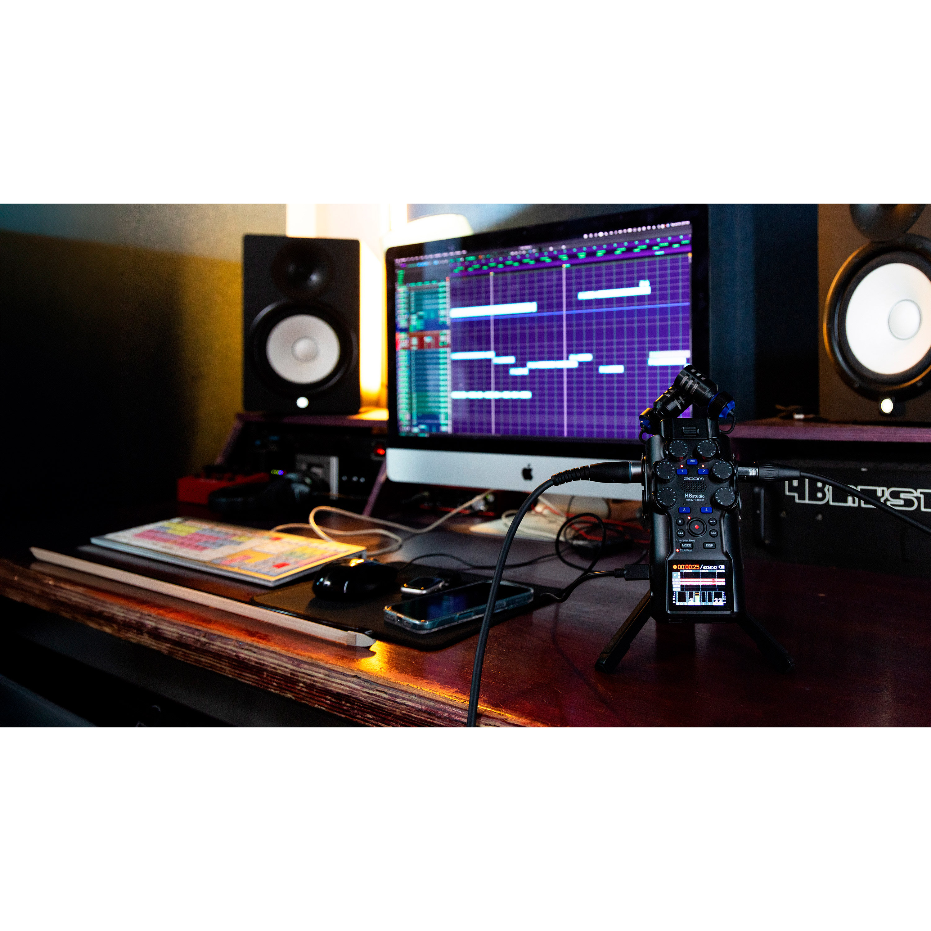 Zoom H6 Studio - Enregistreur portable SonoVente.com