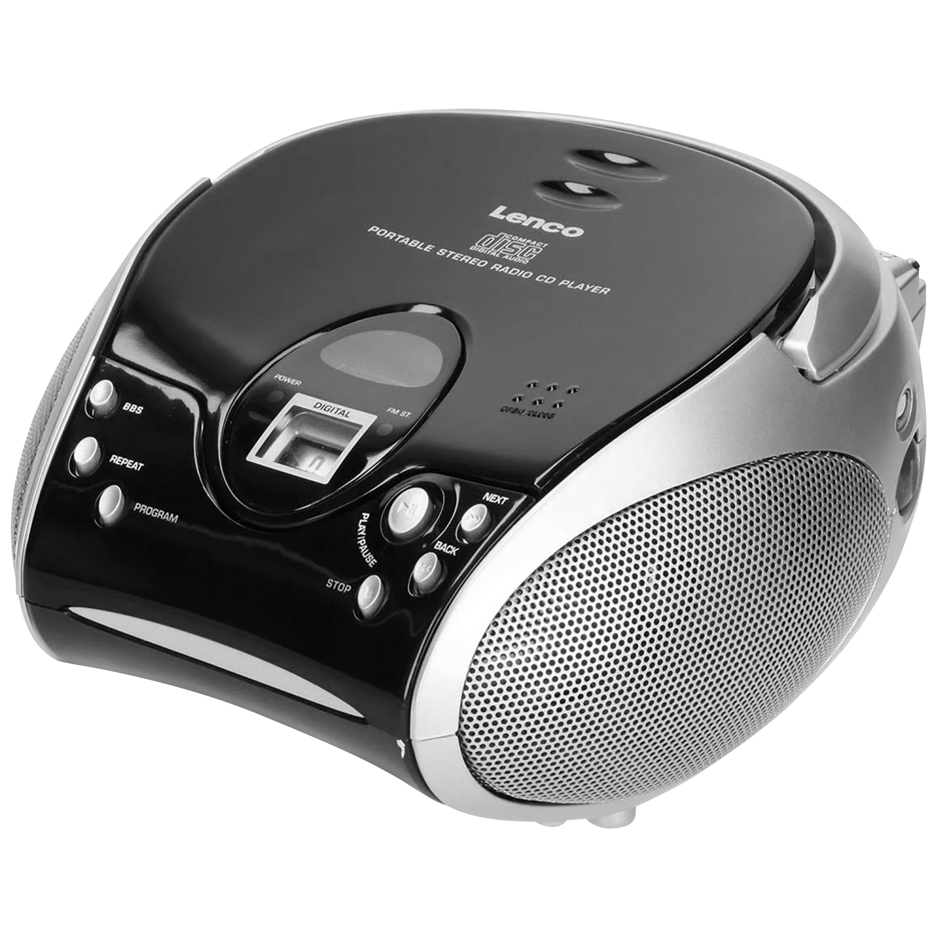 Lenco SCD-24 Black/Silver - Wireless Speaker SonoVente.com - en