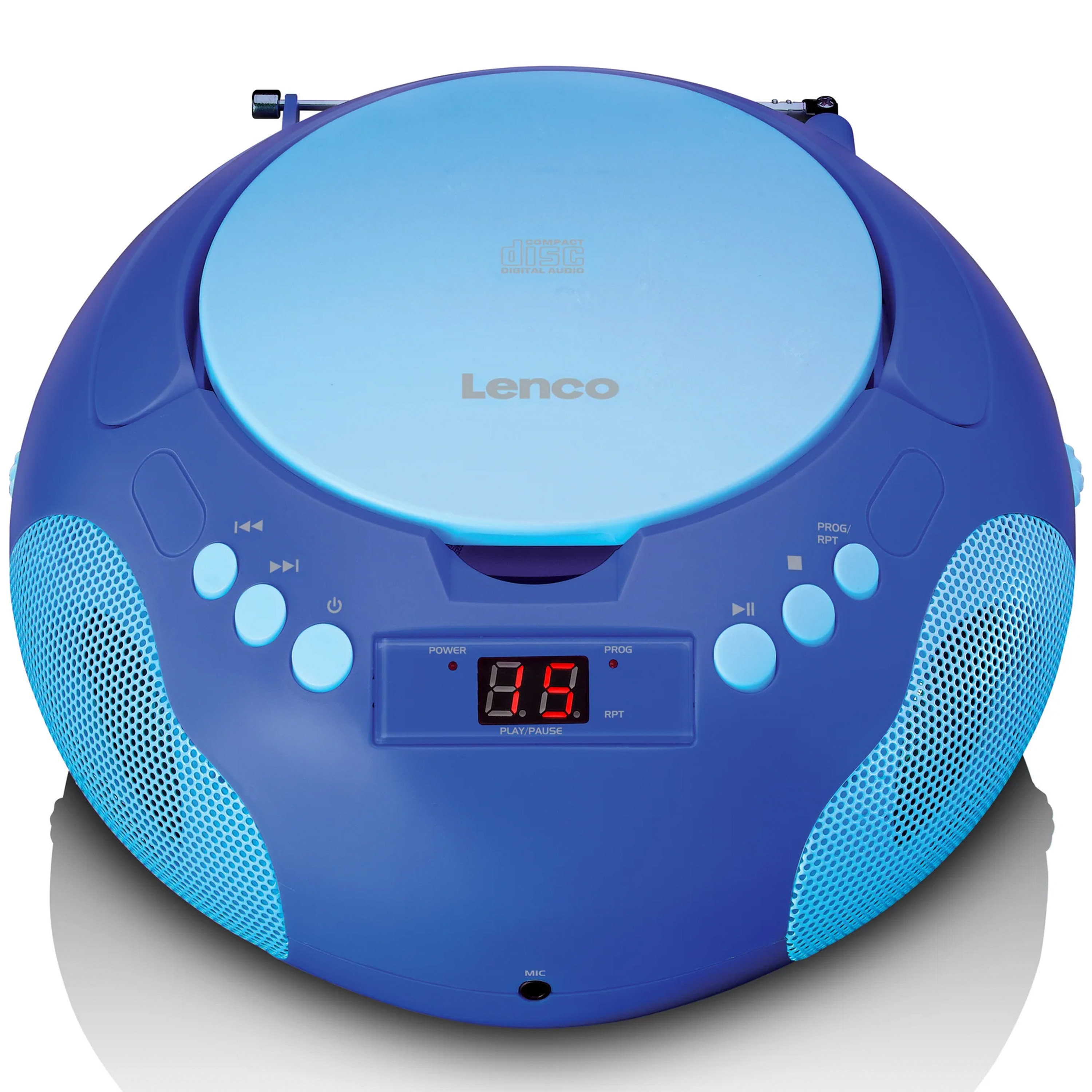Lenco SCD-620BU Radio Portable bleu - Enceintes connectées SonoVente.com