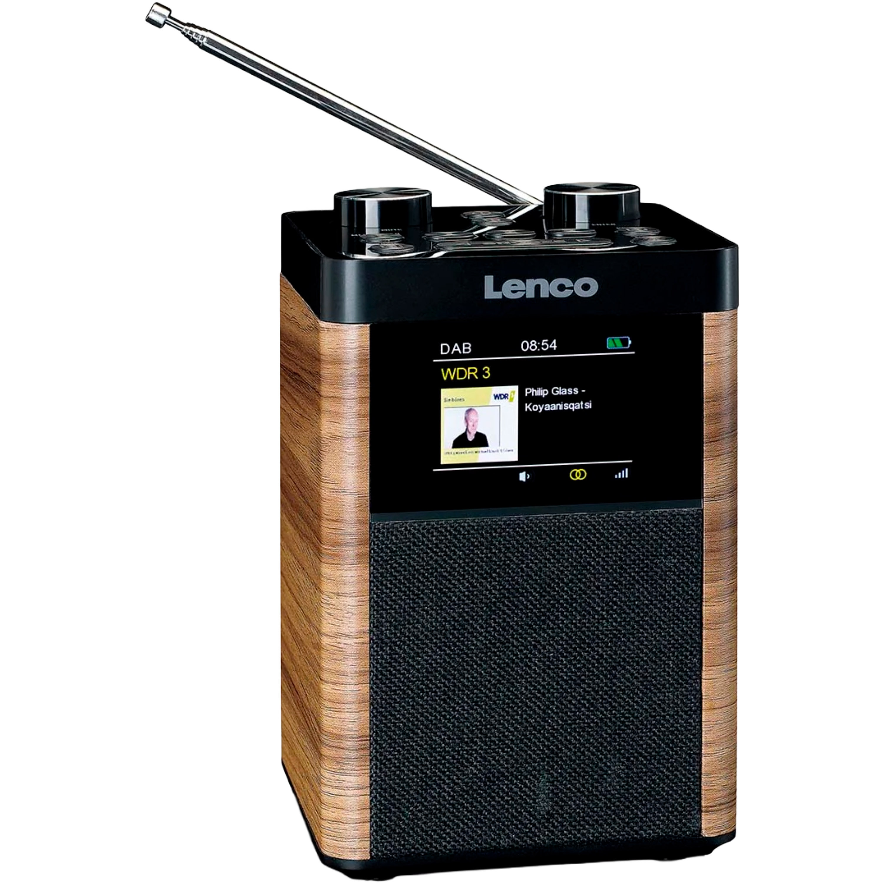 Lenco PDR-060WD Radio portable DAB+/FM - Enceintes connectées SonoVente.com