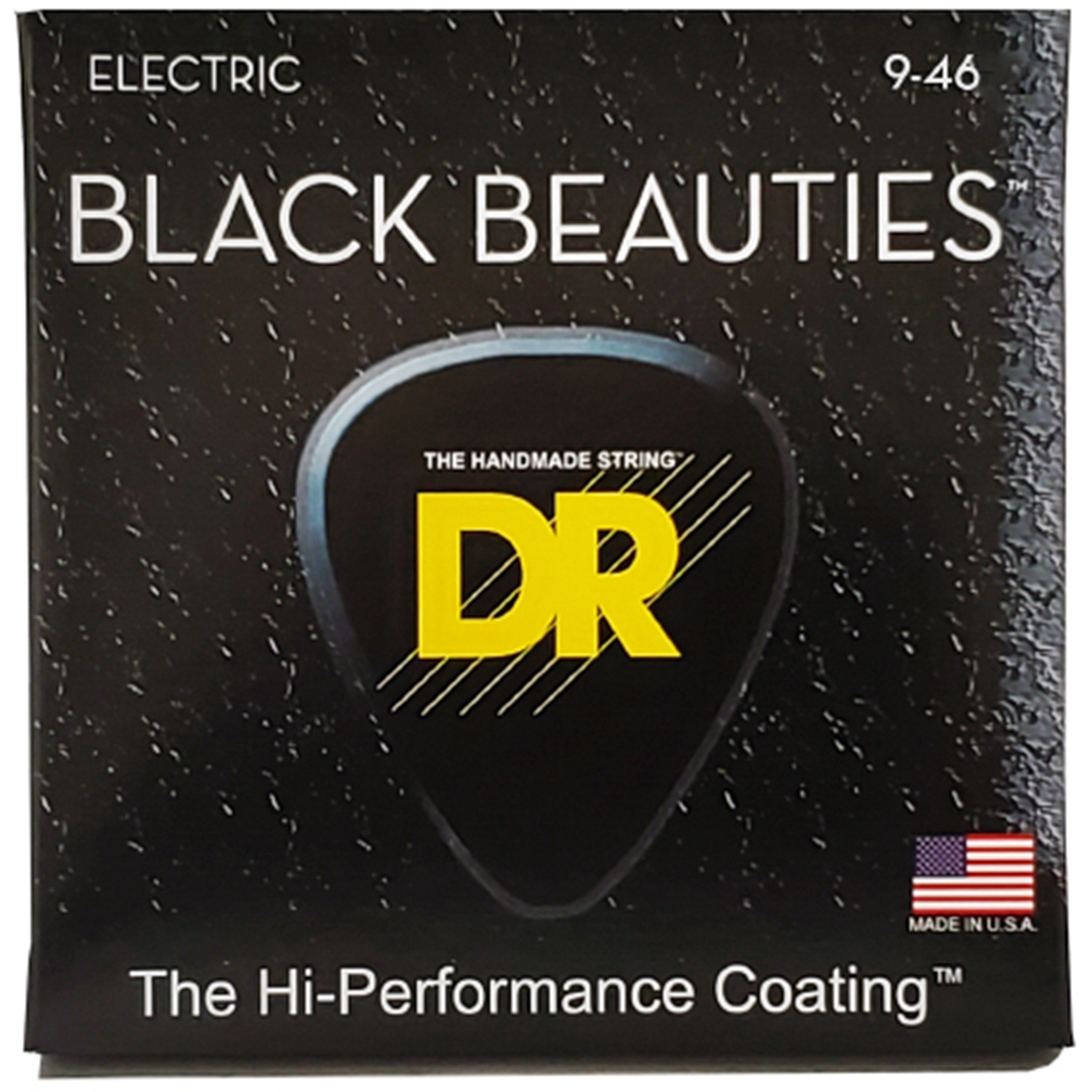 DR Strings Black Beauties Light à Medium 9-46 - Guitar Strings ...
