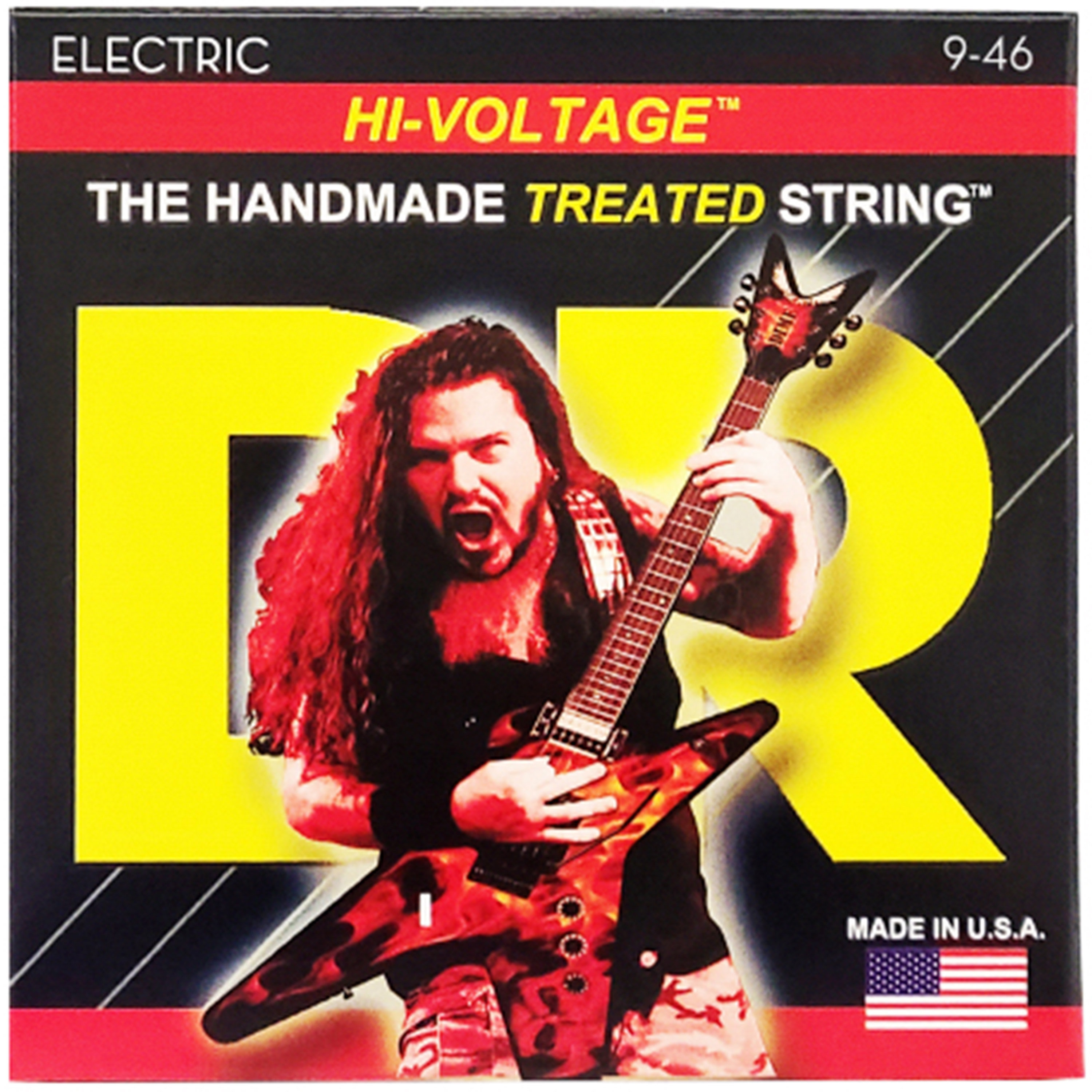 DR Strings Hi-Voltage Dimebag Darrell Light à Medium 9-46 - Cuerdas de ...