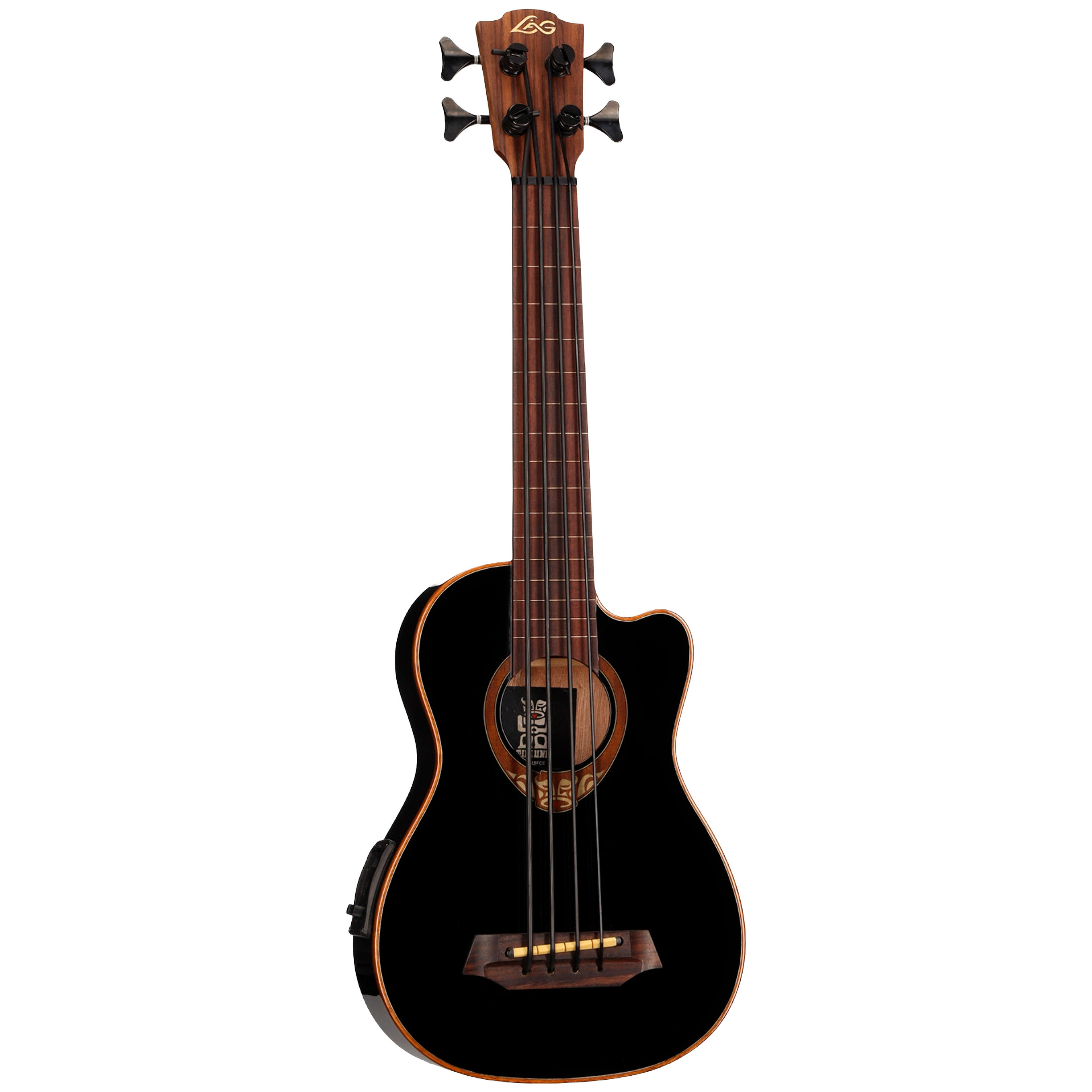 LAG Tiki Guitar 118 Mini Basse EQ TKB118FCE - Ukulele SonoVente.com - en