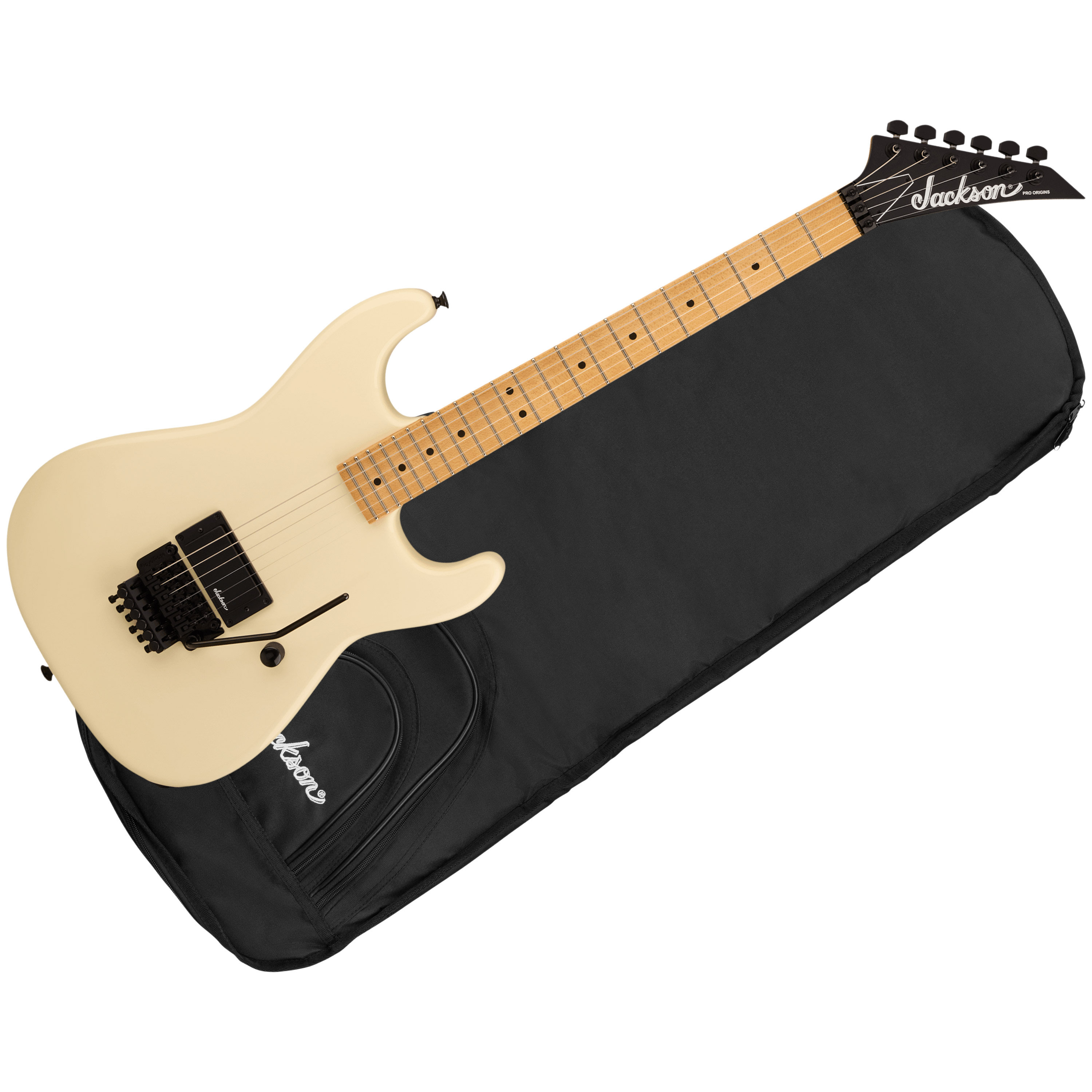 Jackson Pro Origins 1985 San Dimas SD1A H FR MPL Vanilla Shake + Housse ...