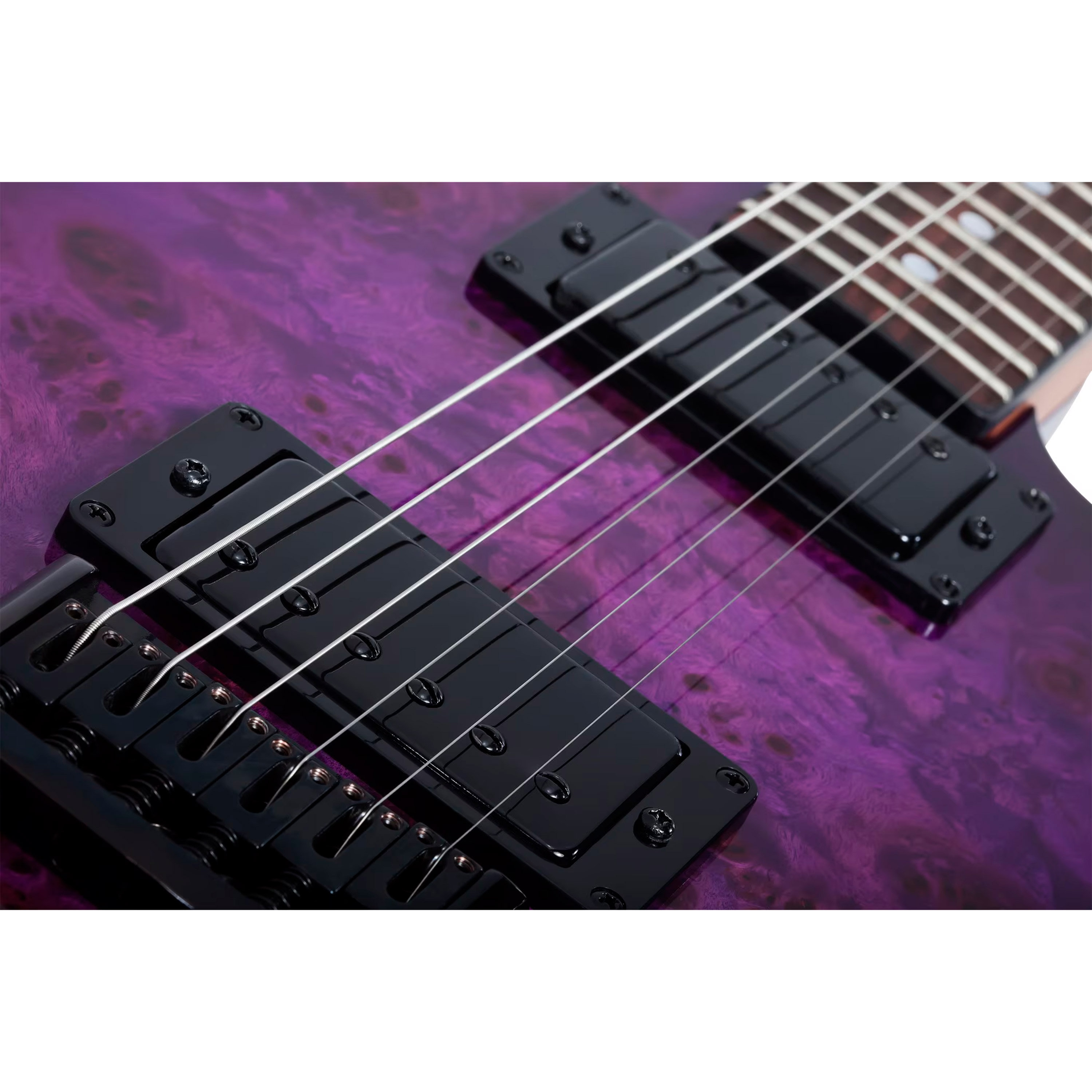 Schecter PT Standard Purple Burst Burl - Guitare forme T SonoVente.com