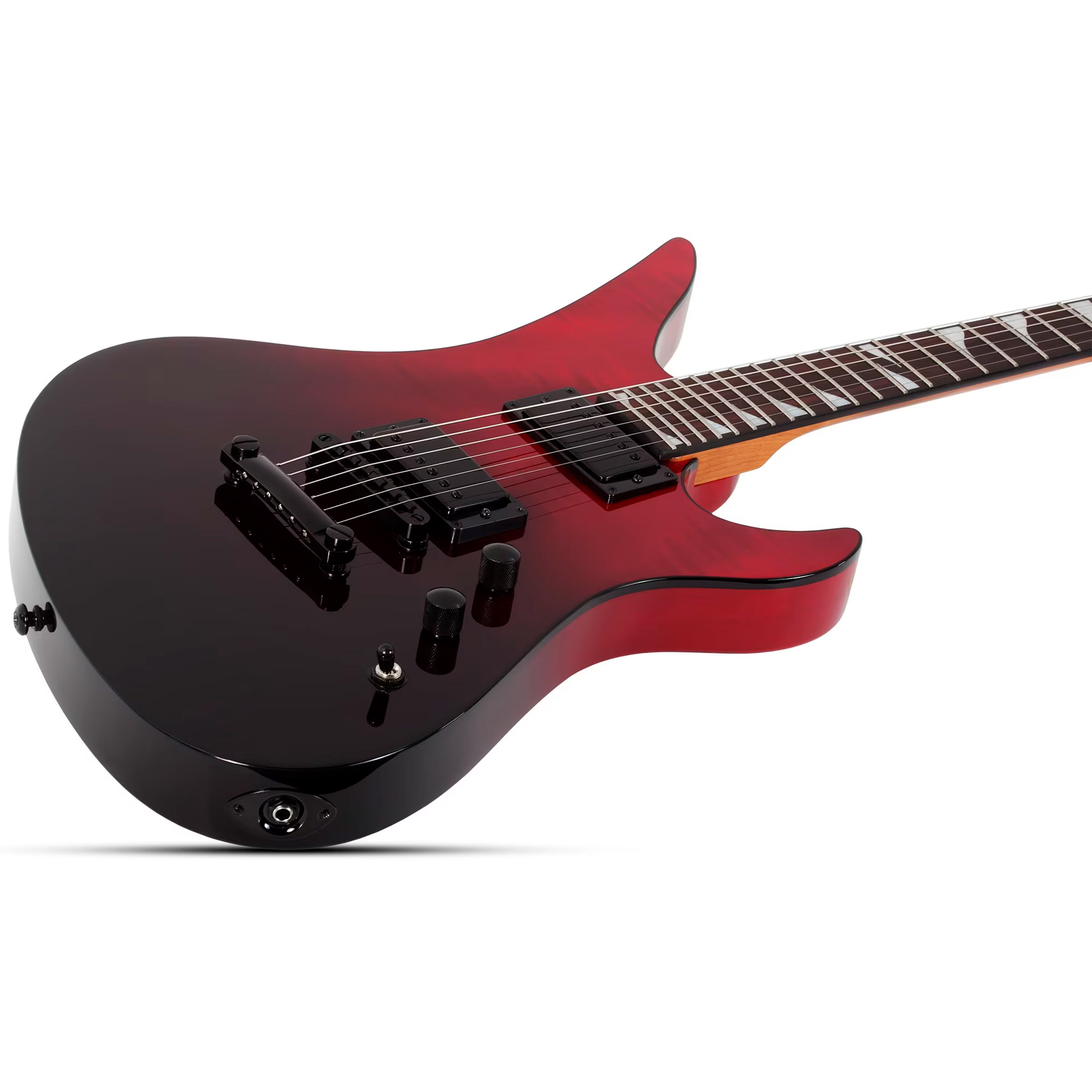 Schecter Avenger Standard Bloodburst - Guitare métal / moderne ...