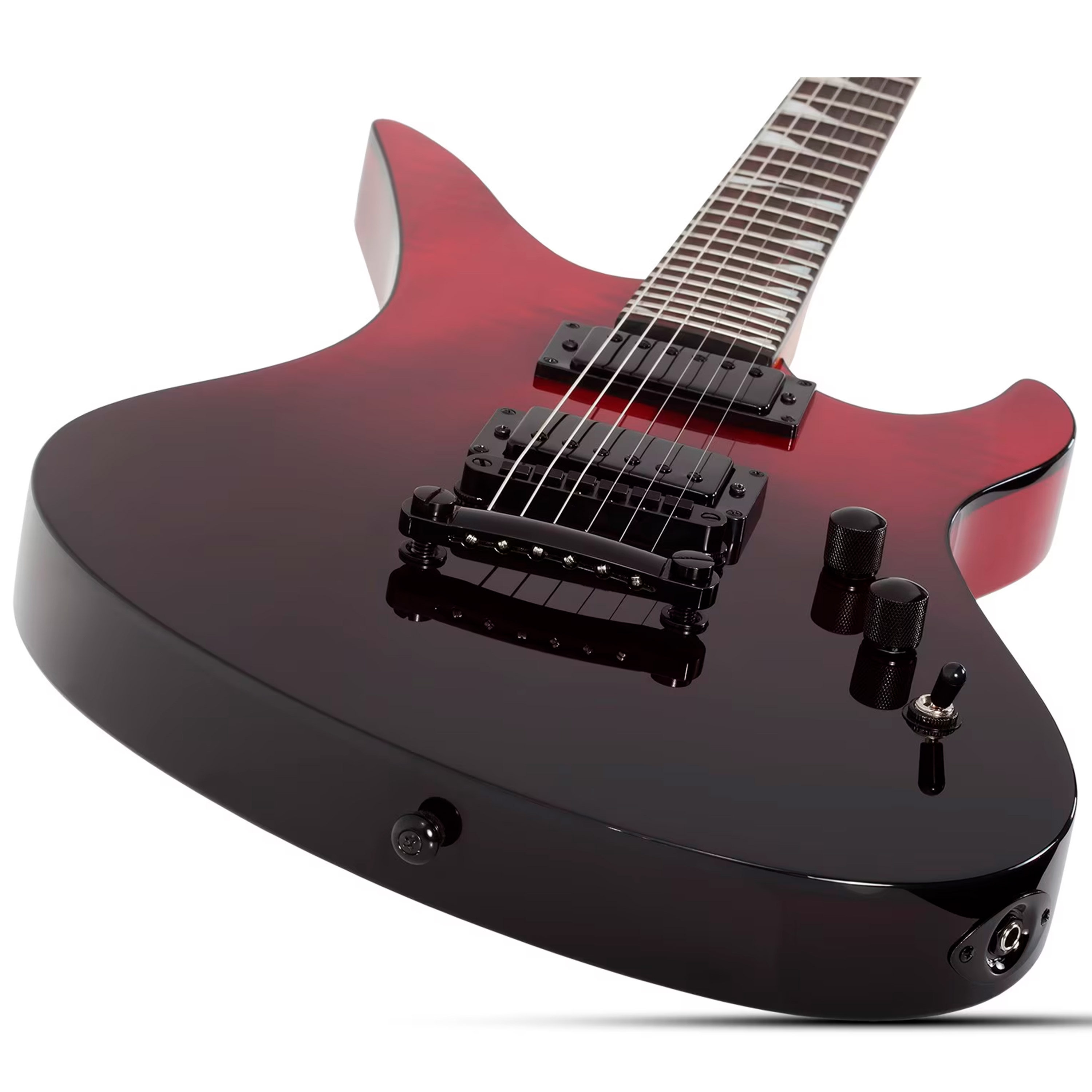 Schecter Avenger Standard Bloodburst - Guitare métal / moderne ...