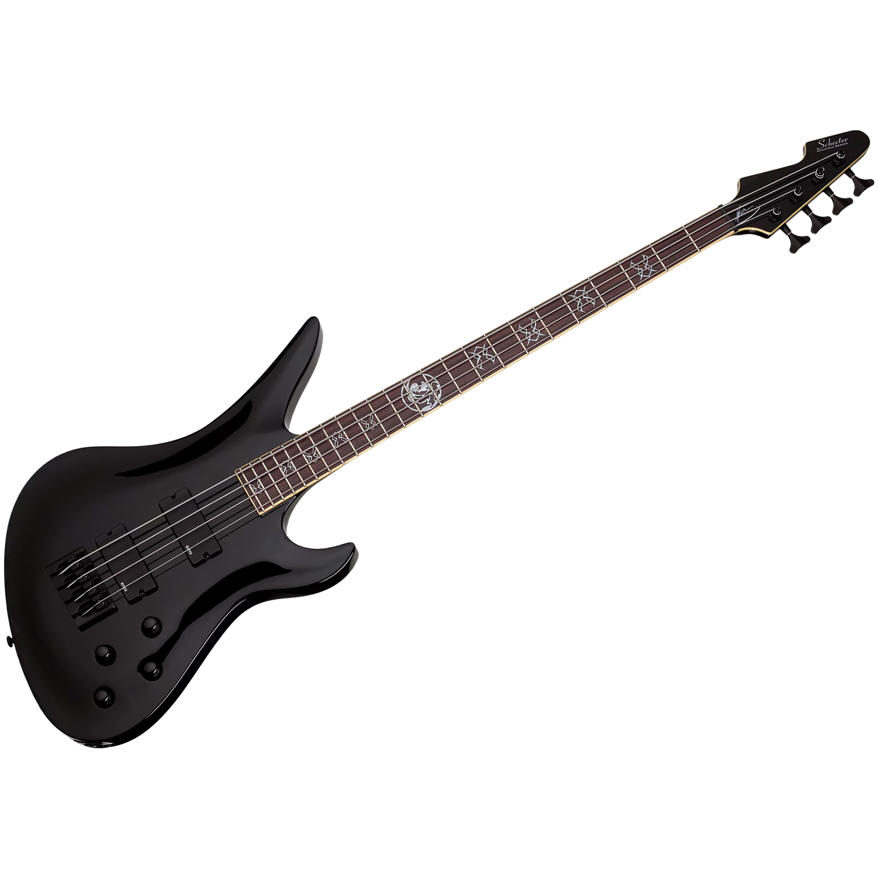 Schecter Dale Stewart Avenger Bass Black - Electric Bass SonoVente.com - en