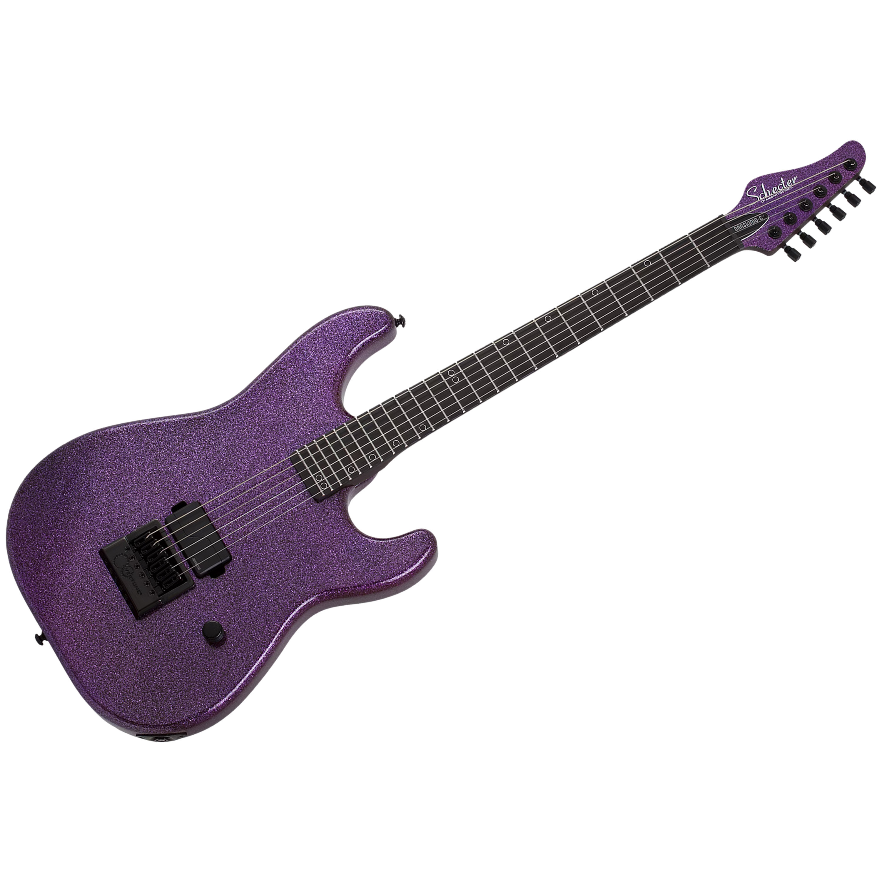 Schecter Daniel Haniss Danskimo-6 Purple Sparkle - Signature Guitar ...