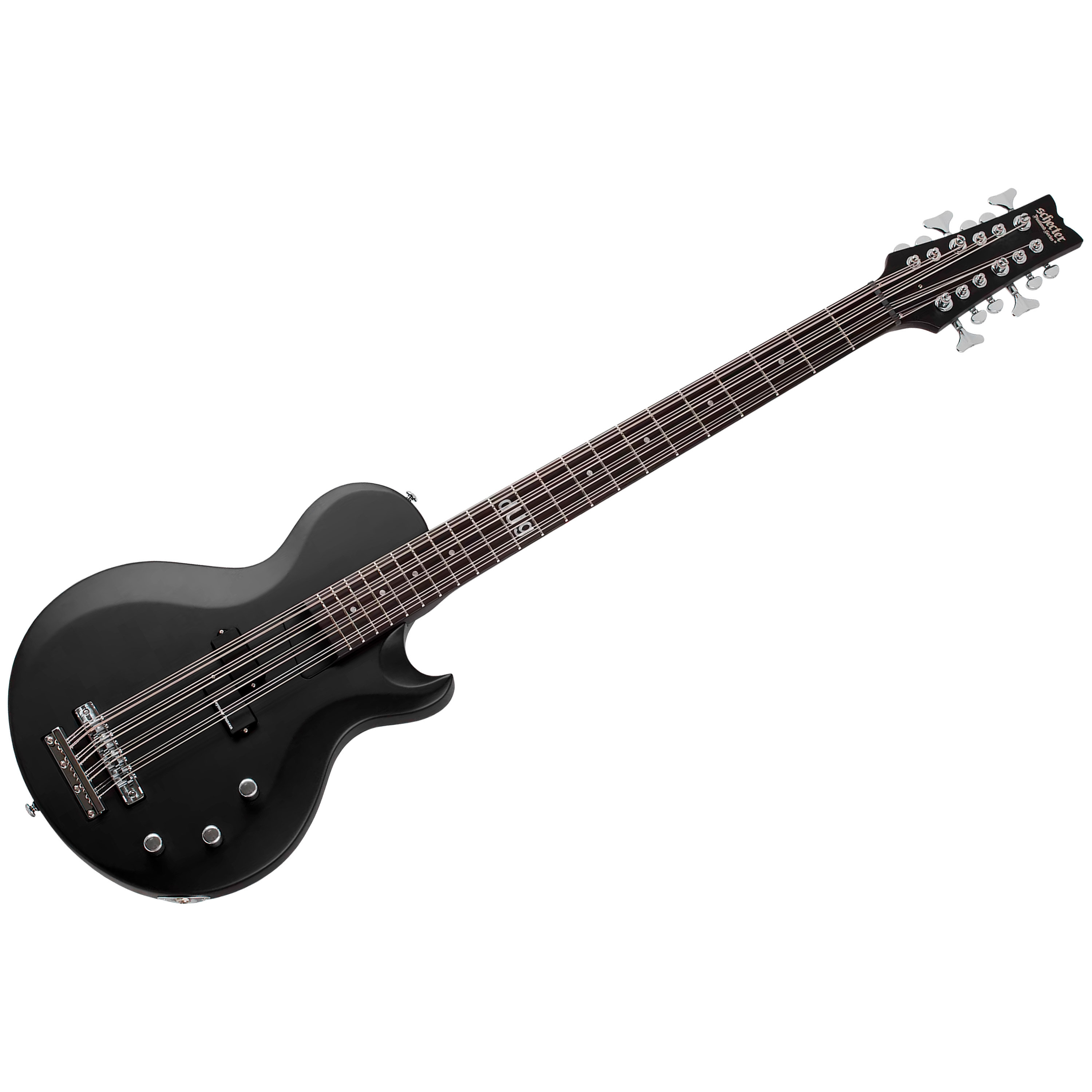 Schecter dUg Pinnick DP-12 Black - Electric Bass SonoVente.com - en