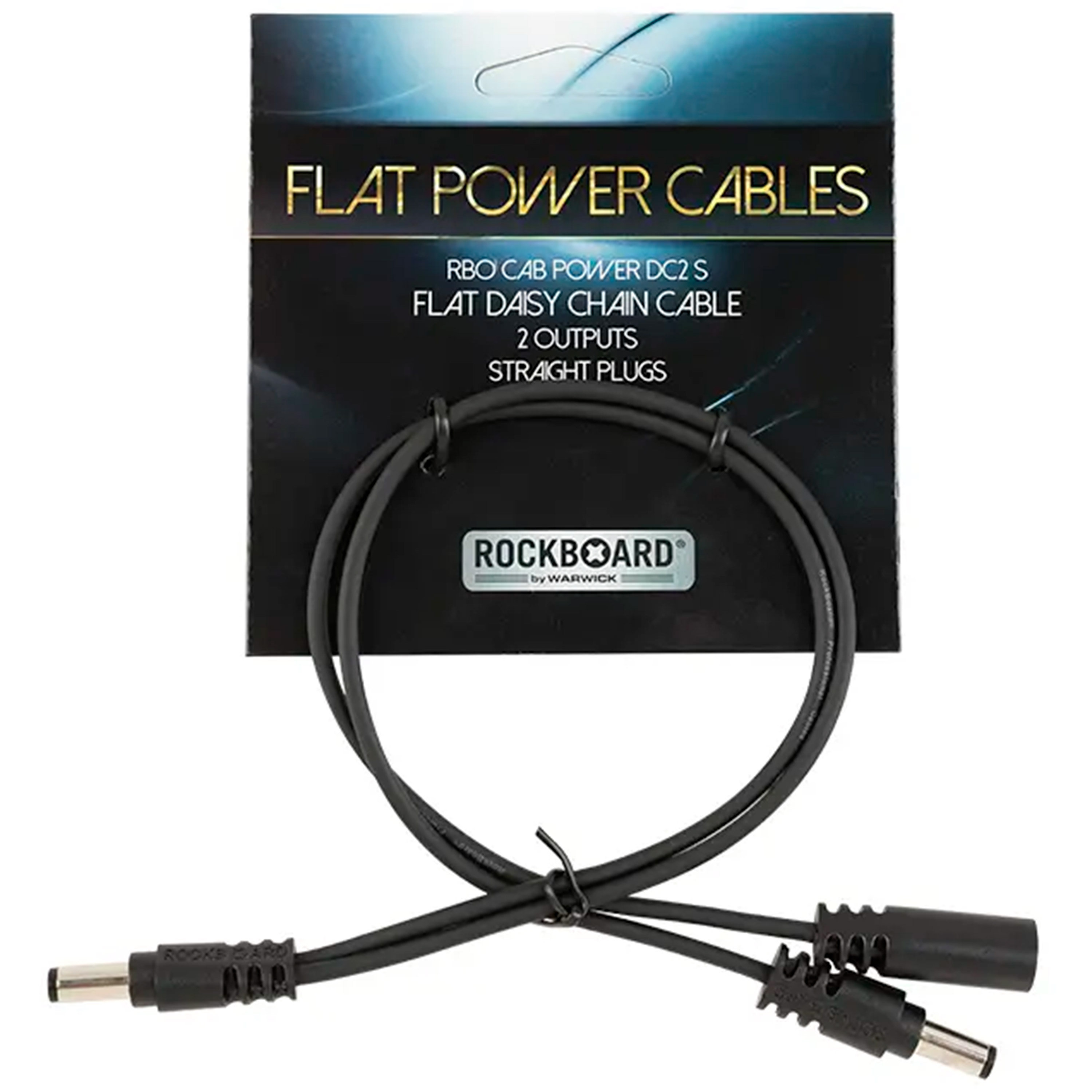 Rockboard Flat Daisy Chain Cable Straight 2 - Câbles en Y SonoVente.com ...