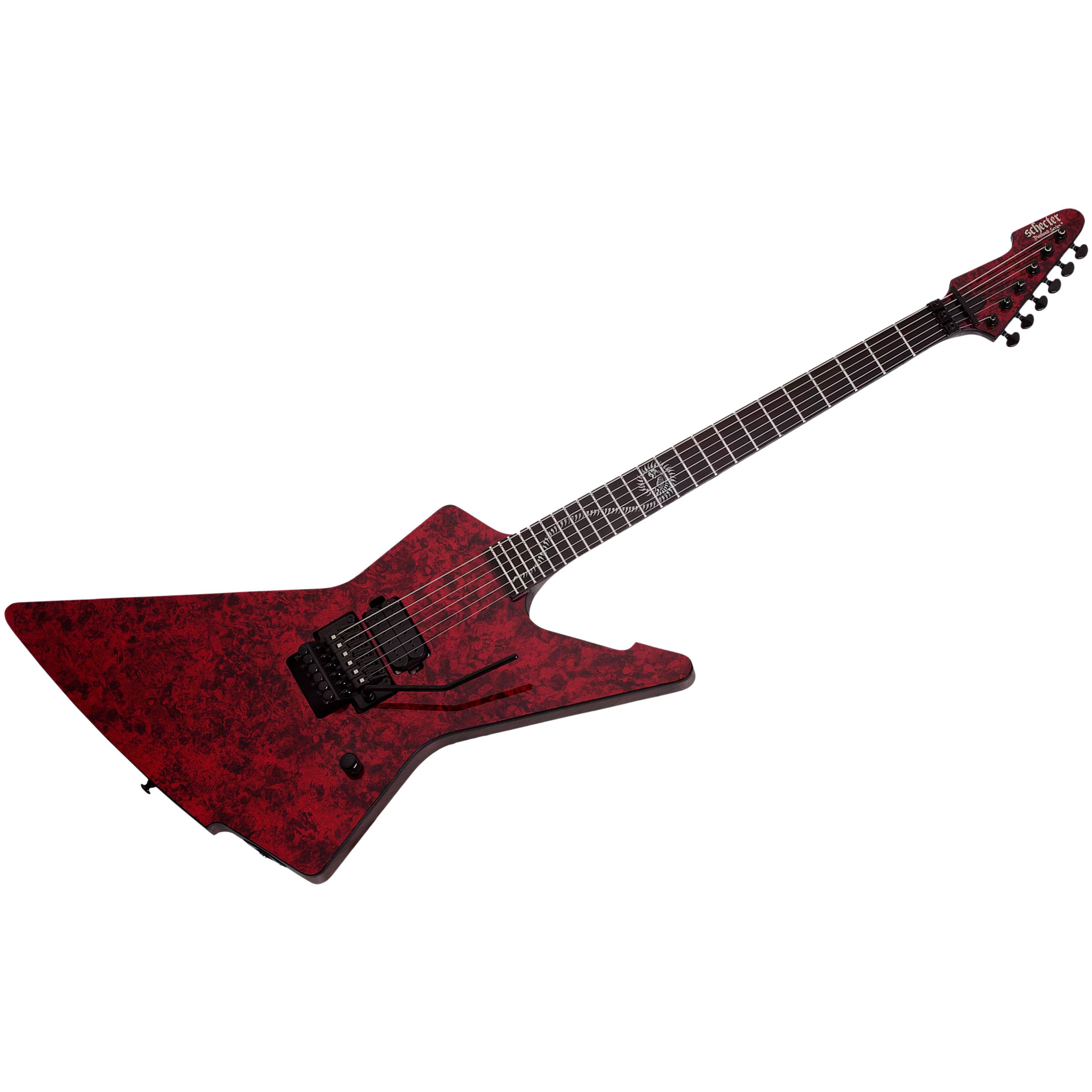 Schecter E-1 Patrick Kennison Floyd Rose Red Reign - Guitare signature ...