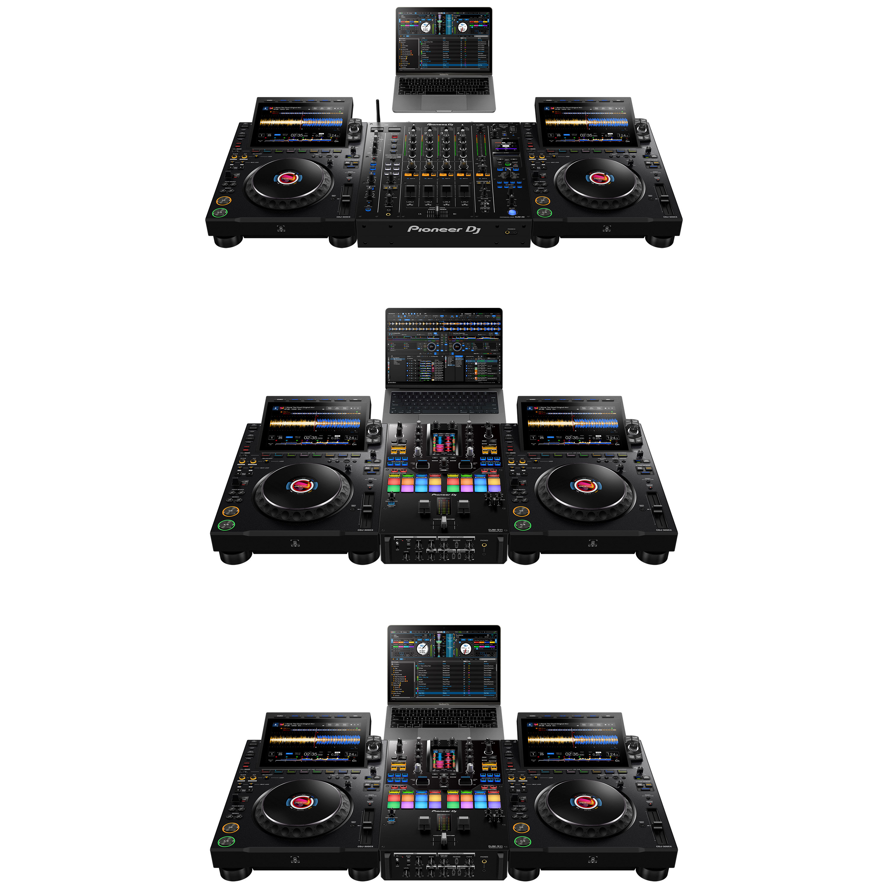 Pioneer DJ Pack CDJ-3000X + Etui - Contrôleur DJ autonome SonoVente.com ...