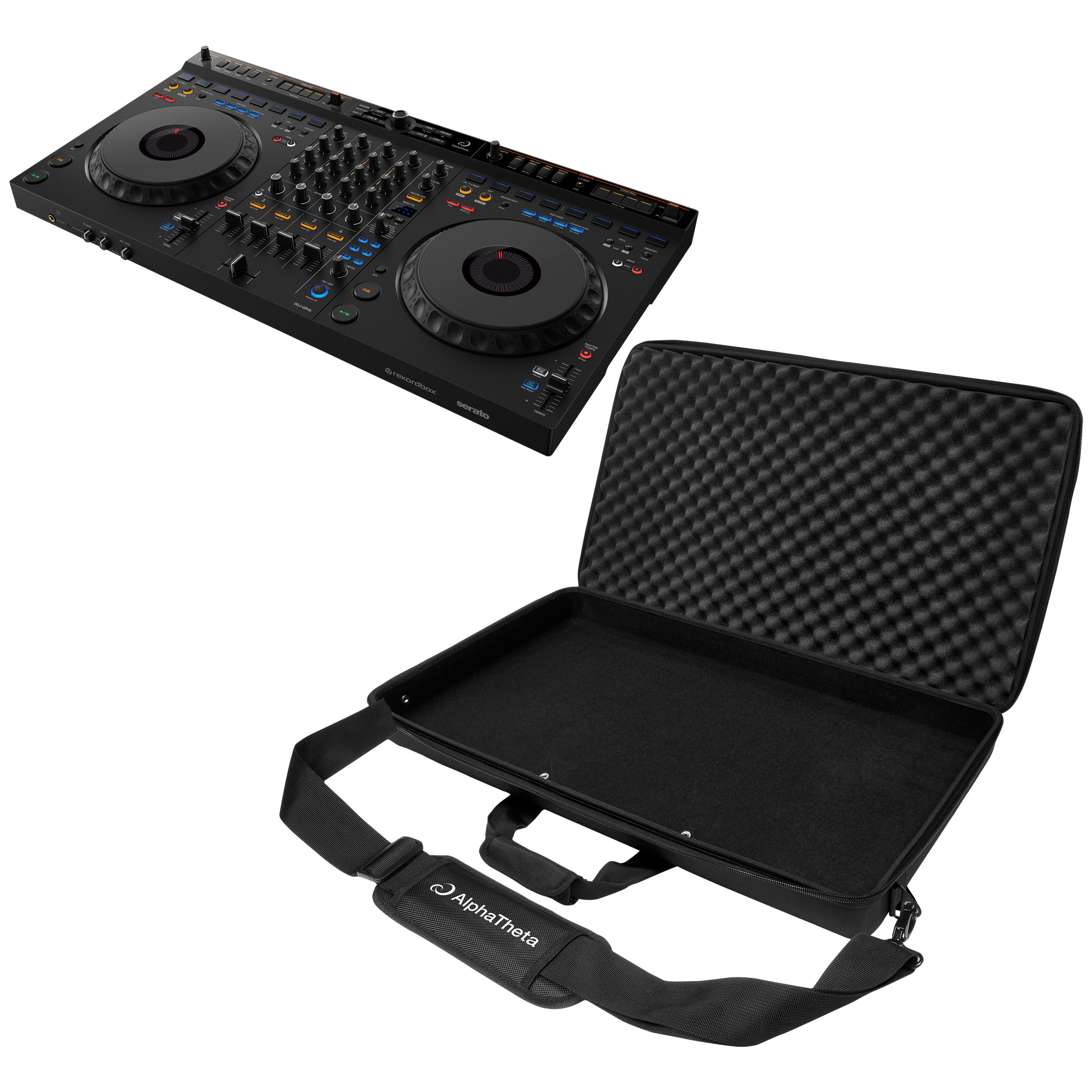 Pioneer DJ Pack DDJ-GRV6 + Etui - USB DJ Controller SonoVente.com - en