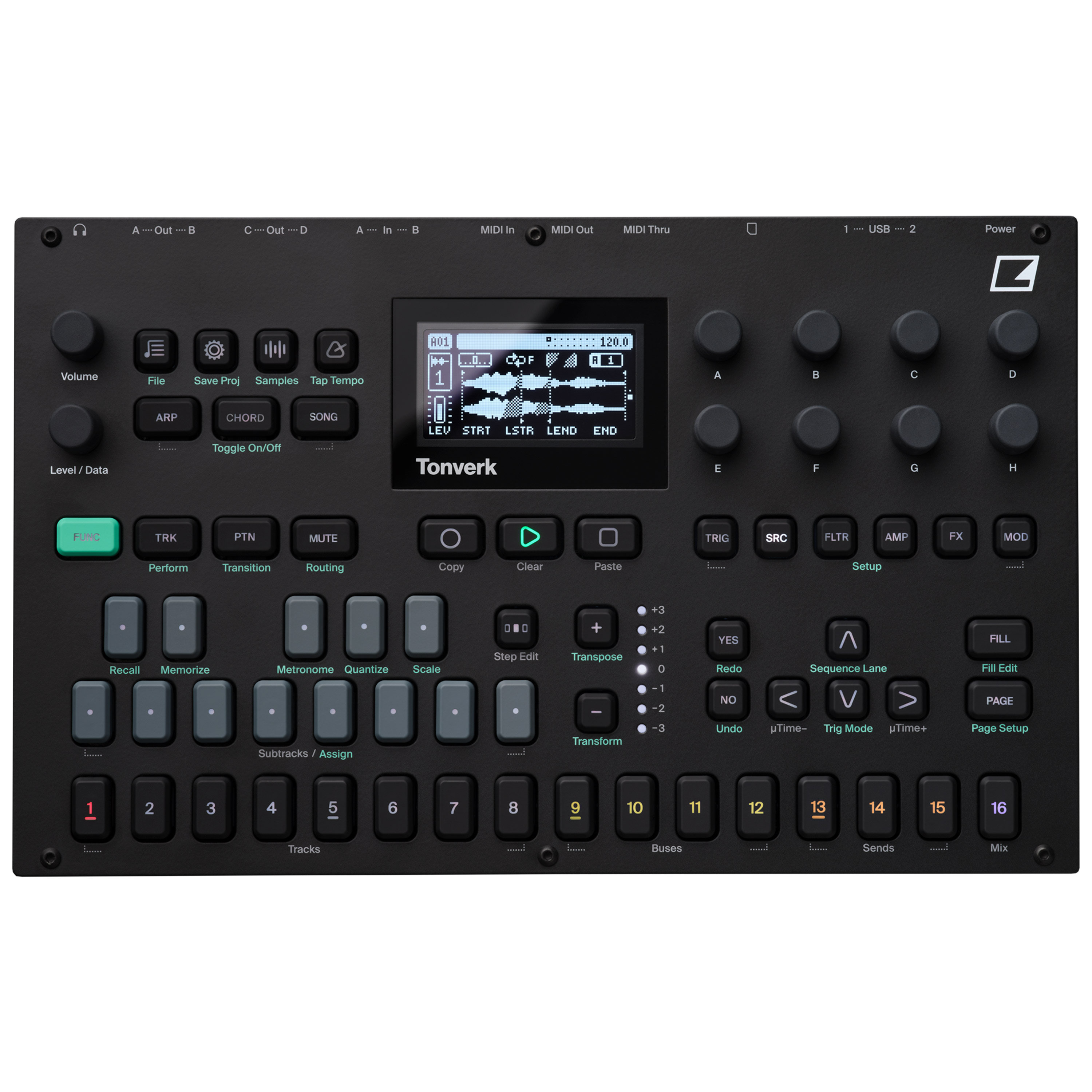 Elektron Tonverk - Sampler / grooveBox SonoVente.com