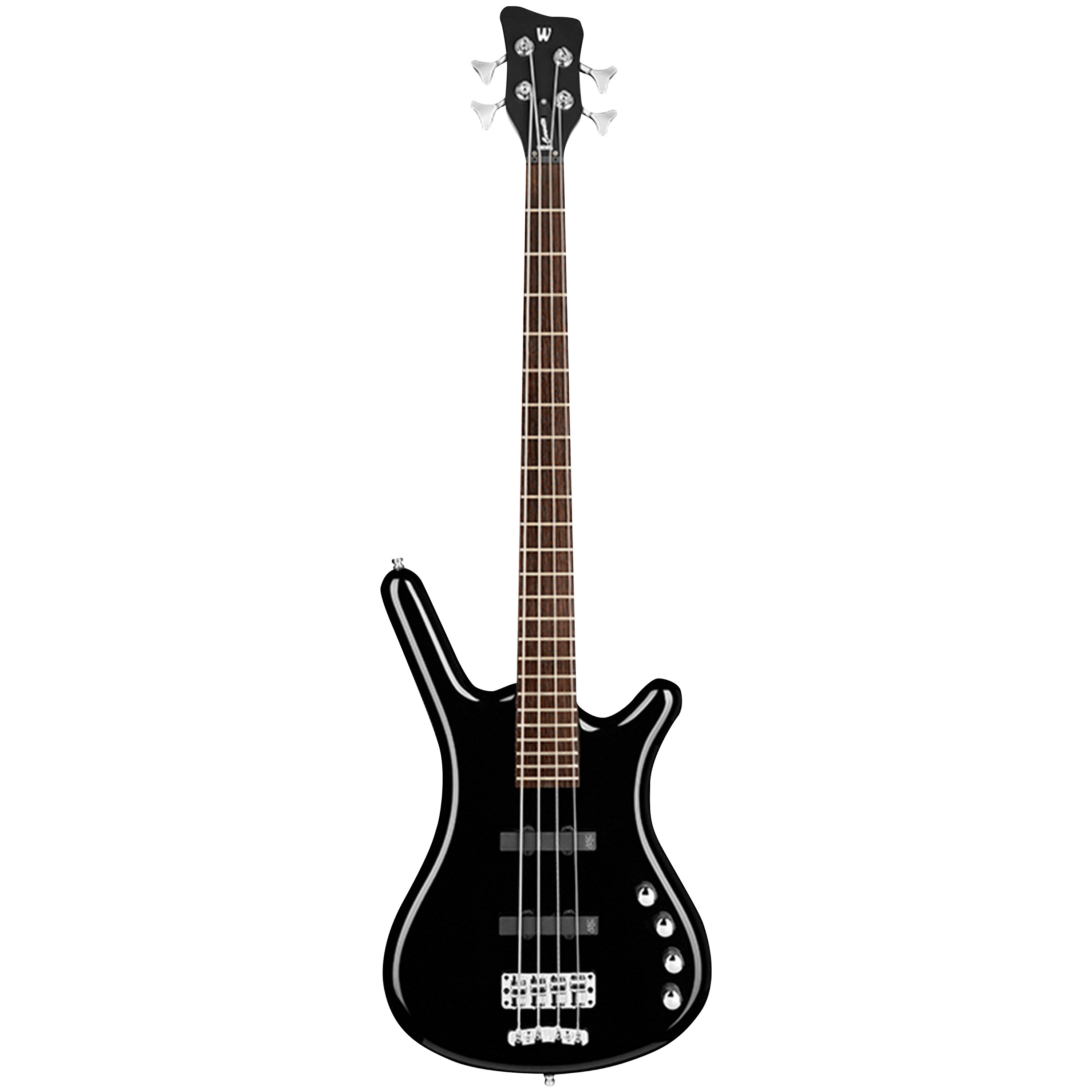 Warwick RockBass Corvette Basic Short Scale 4 String Solid Black High ...