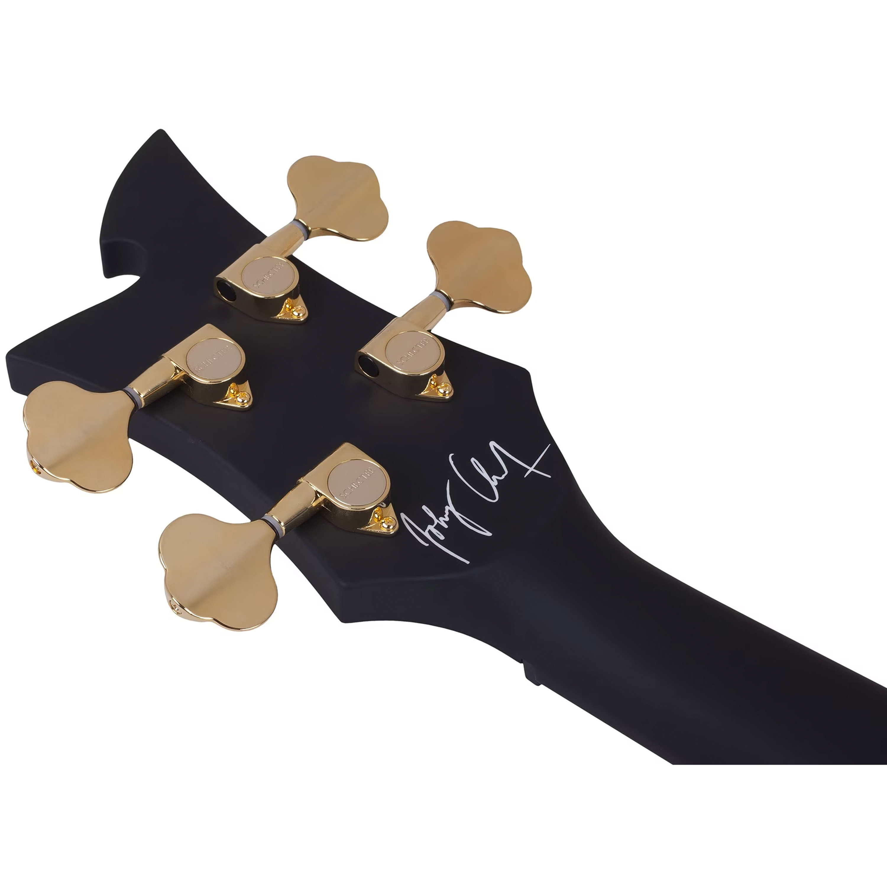 Schecter Johnny Christ Signature Satin Black LH - Basse gaucher ...