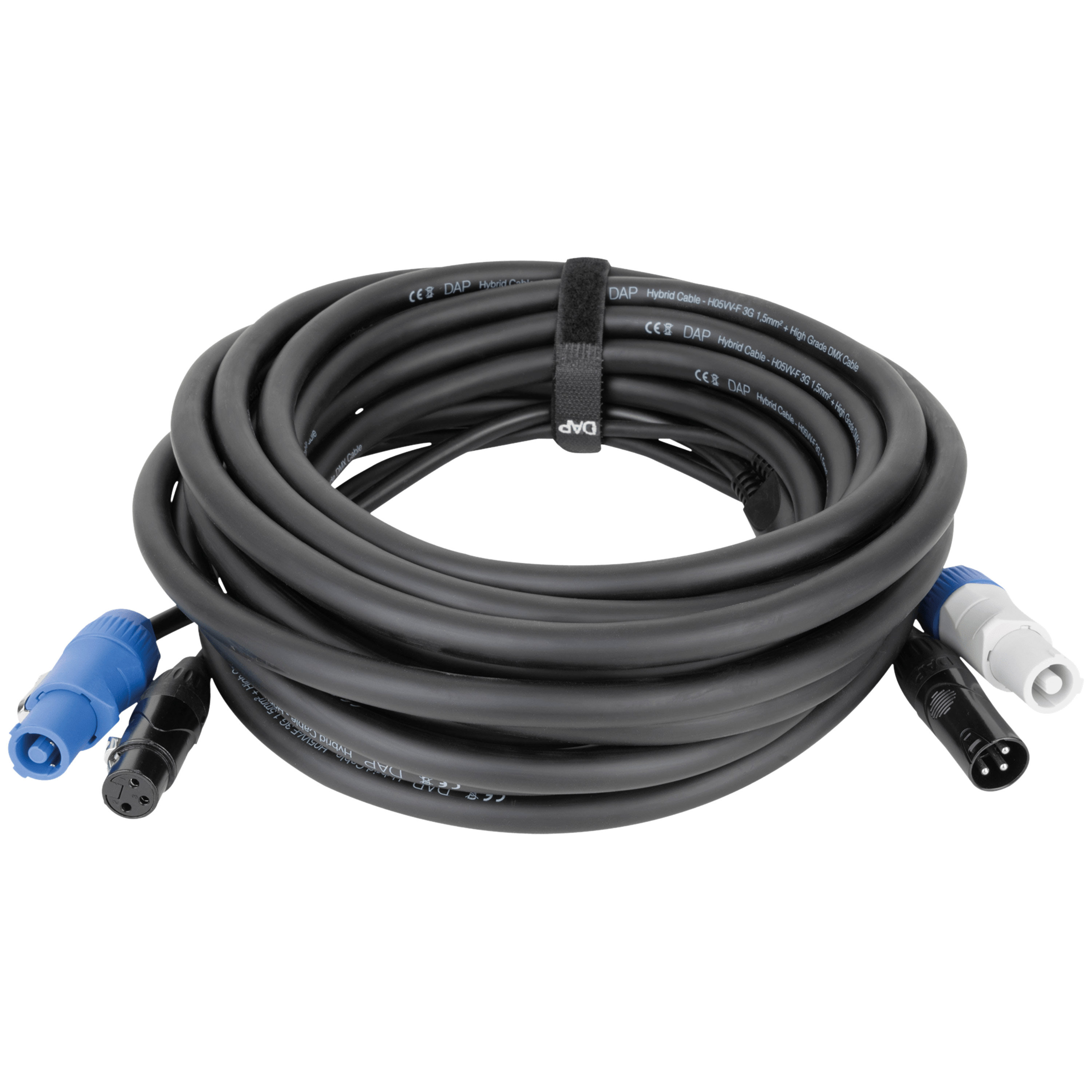 Dap Câble hybride FP-20, 10 m - Câble DMX SonoVente.com - Maroc