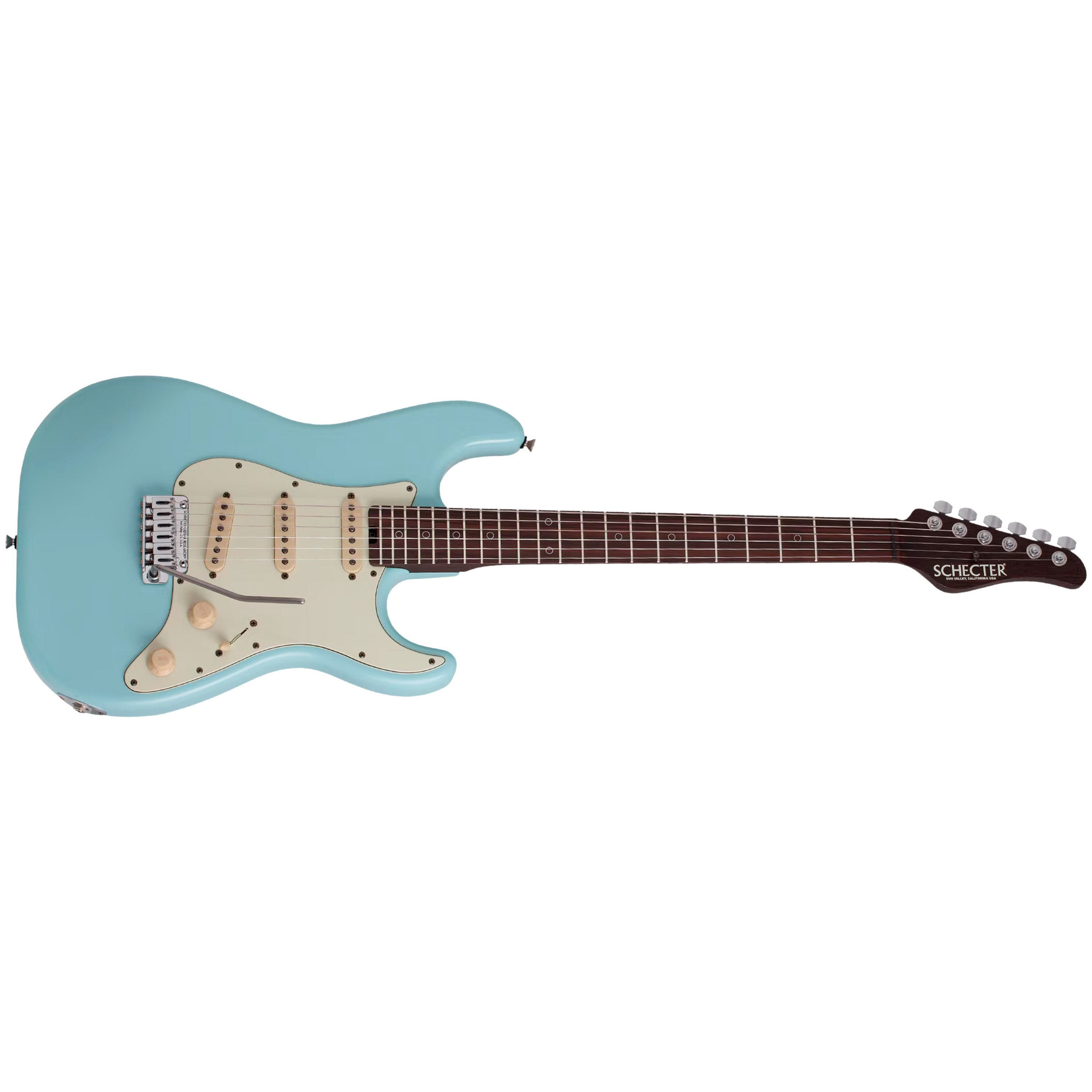 Schecter Nick Johnston Signature USA SSS Atomic Frost - Handtekening ...