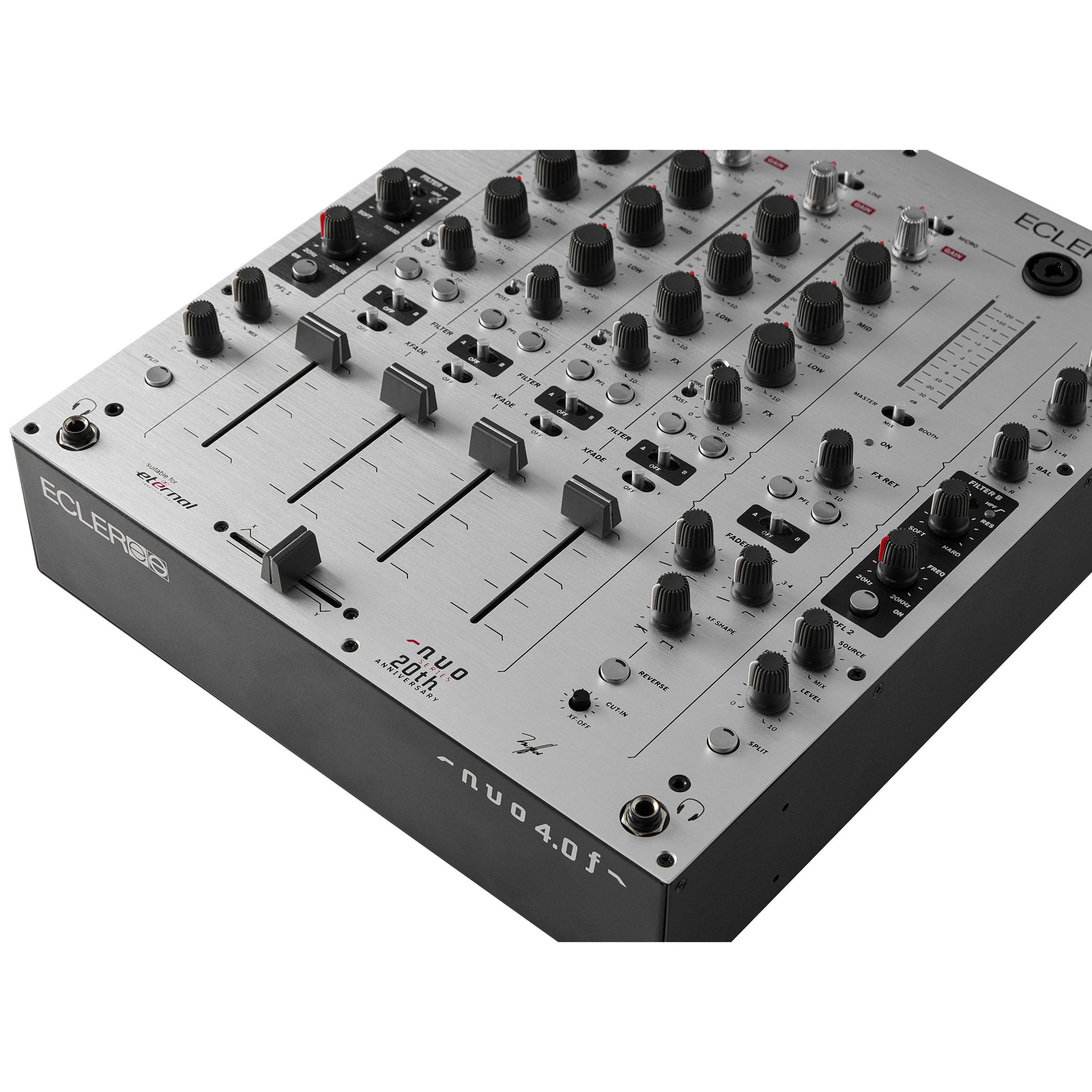 Ecler NUO 4.0F Silver 20th Anniversary - Table de mixage DJ SonoVente ...