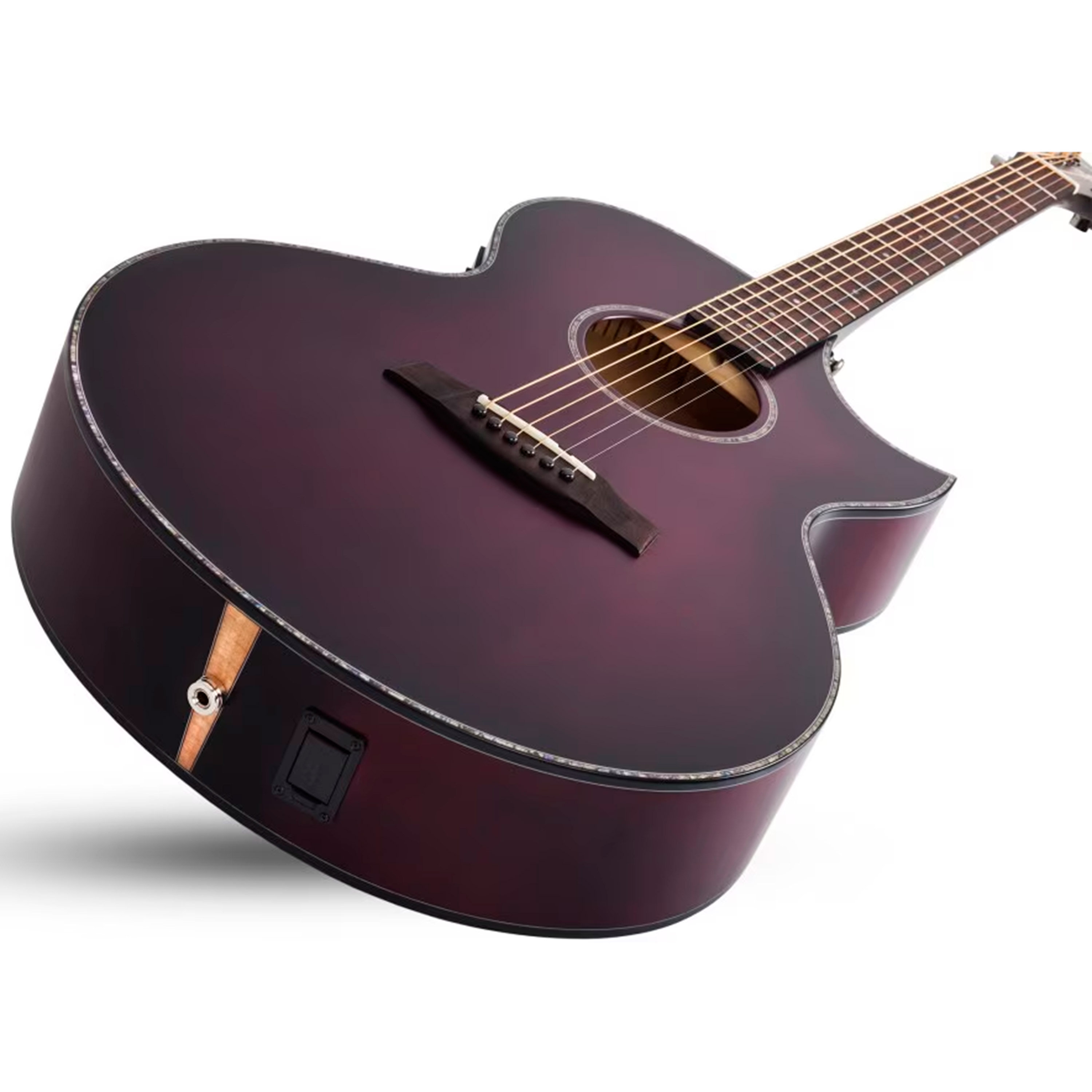 Schecter Orleans Stage Acoustic Vampyre Red Burst Satin - Folk Guitar ...