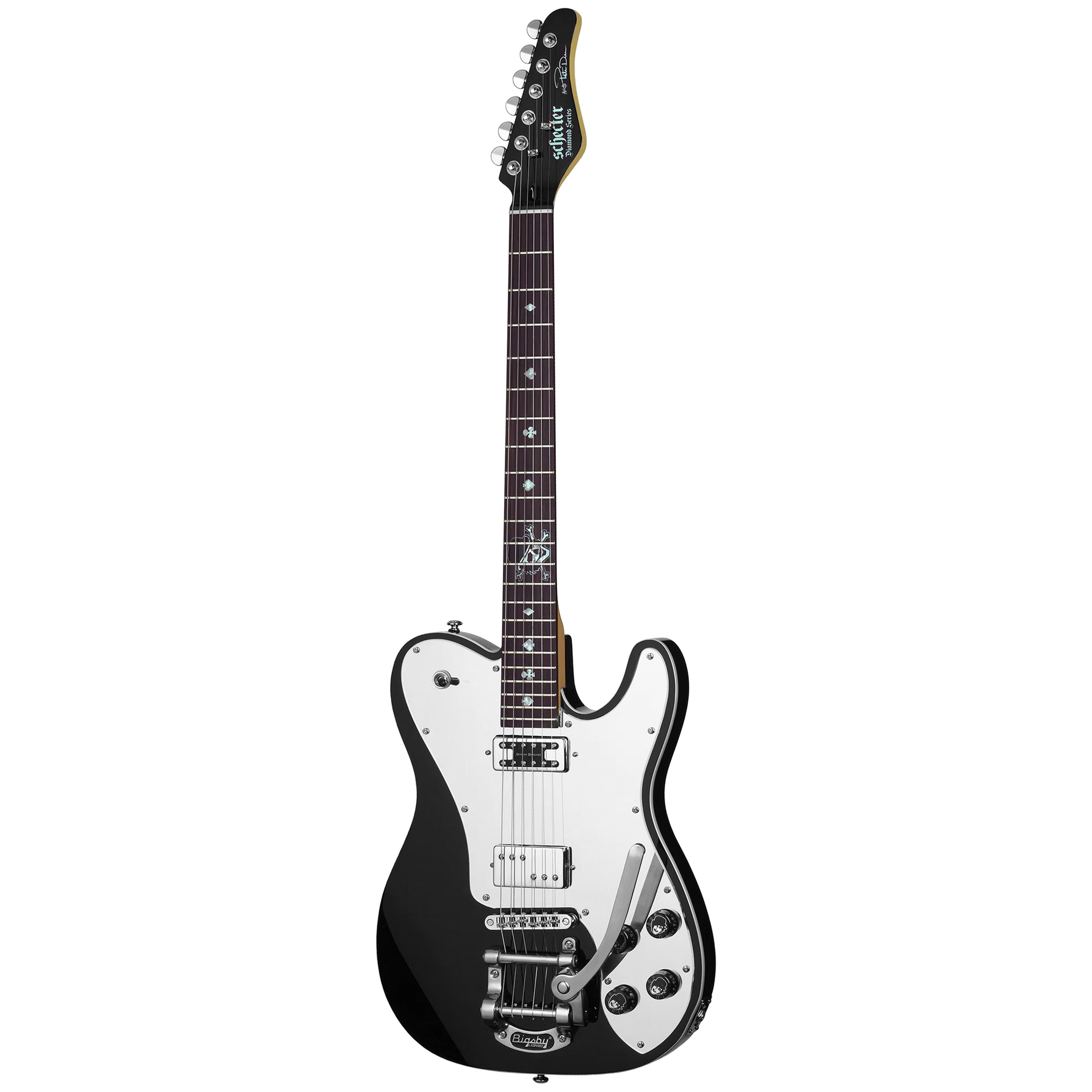 Schecter Pete Dee Signature Black - Guitare signature SonoVente.com