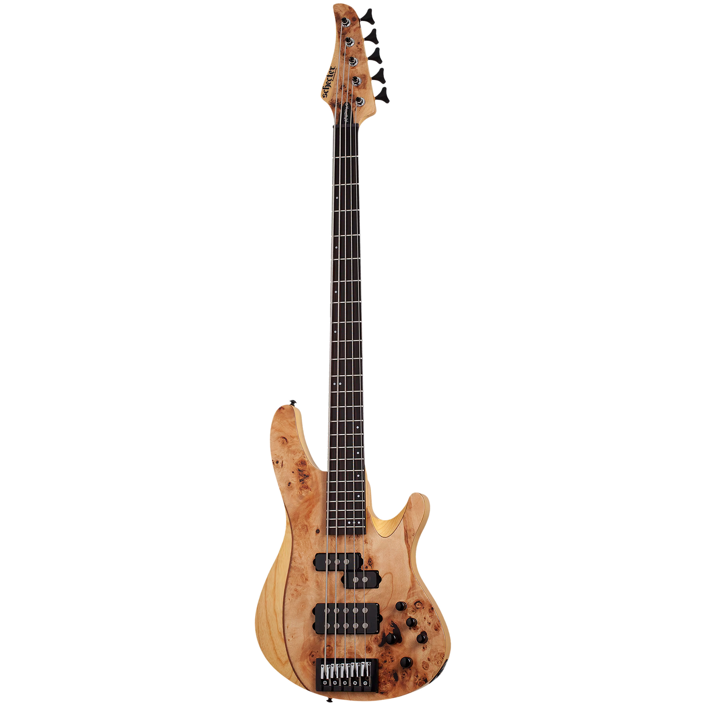 Schecter Reaper-5 Natural Satin - Elektrische bas SonoVente.com - nl
