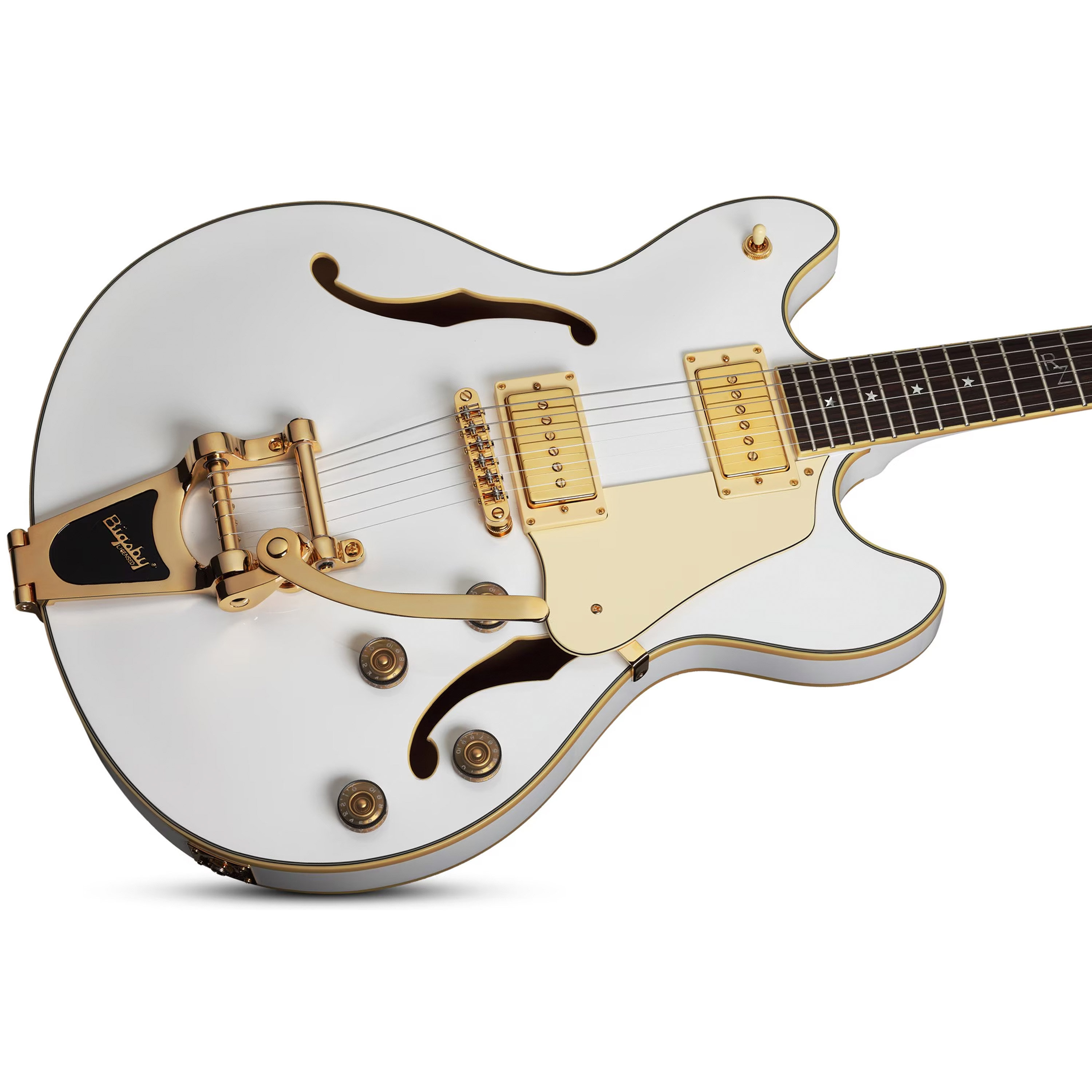 Schecter Robin Zander Corsair White - Guitare signature SonoVente.com ...