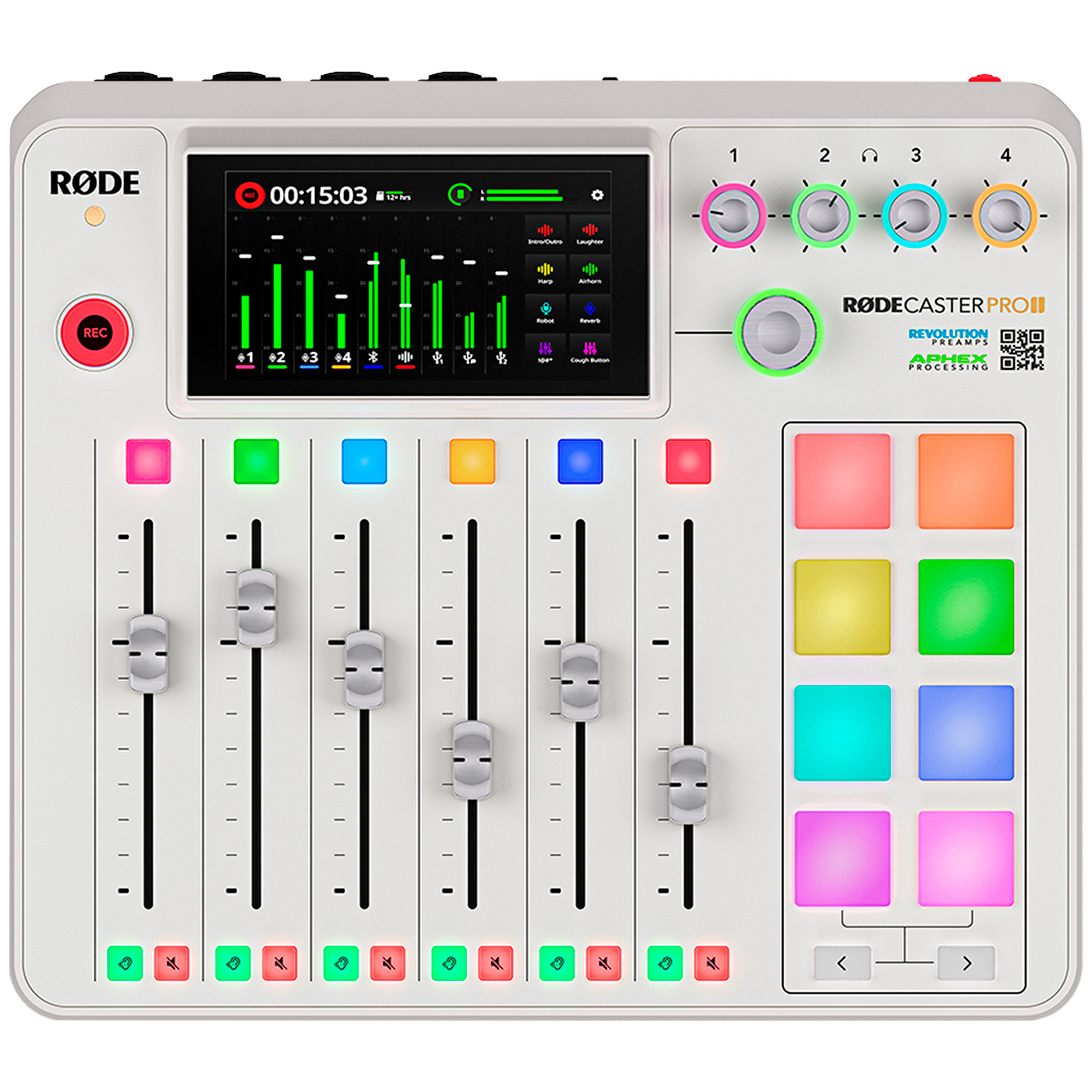 Rode Rodecaster Pro II White - Enregistreur portable SonoVente.com