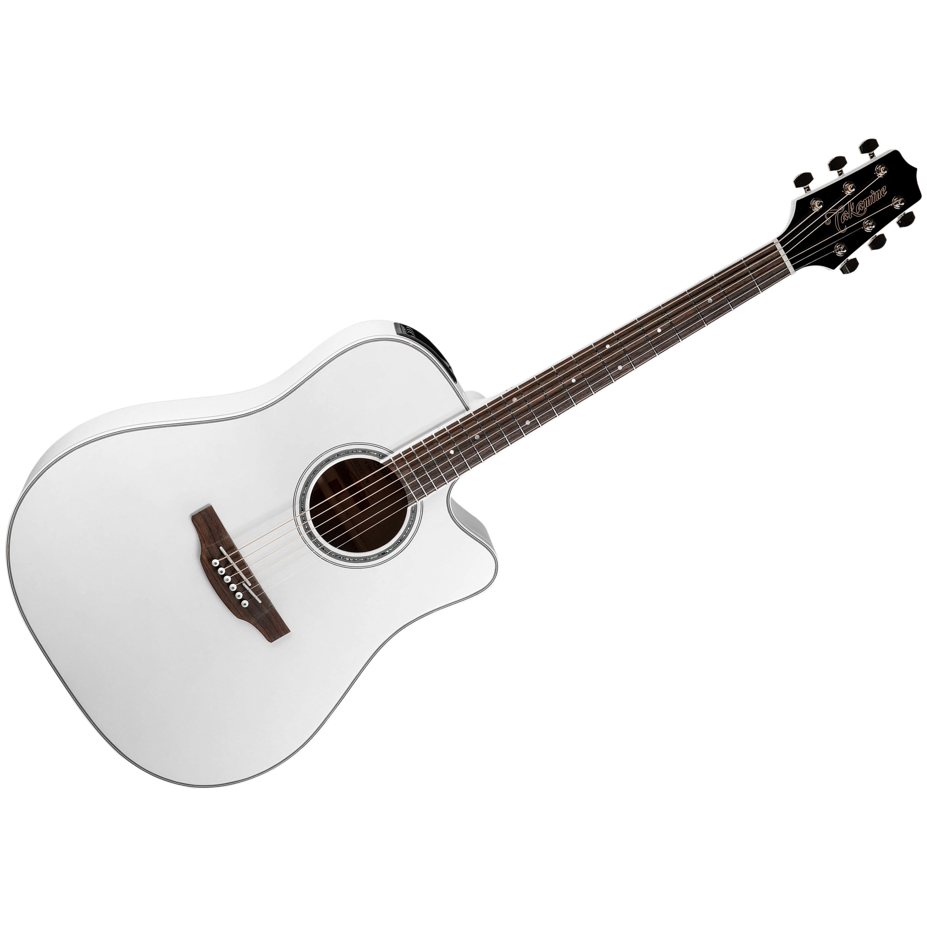 Takamine GD37CE PW Pearl White - Guitare folk électro SonoVente.com