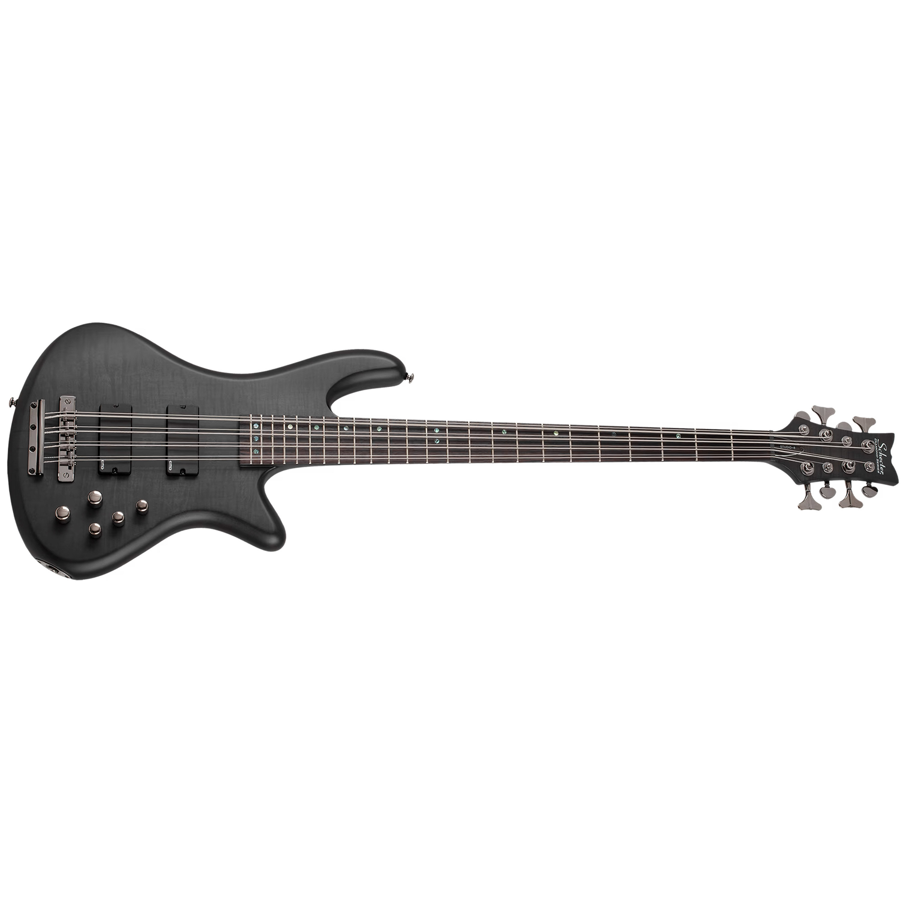 Schecter Stiletto Studio 8 See Thru Black Satin - Basse électrique ...