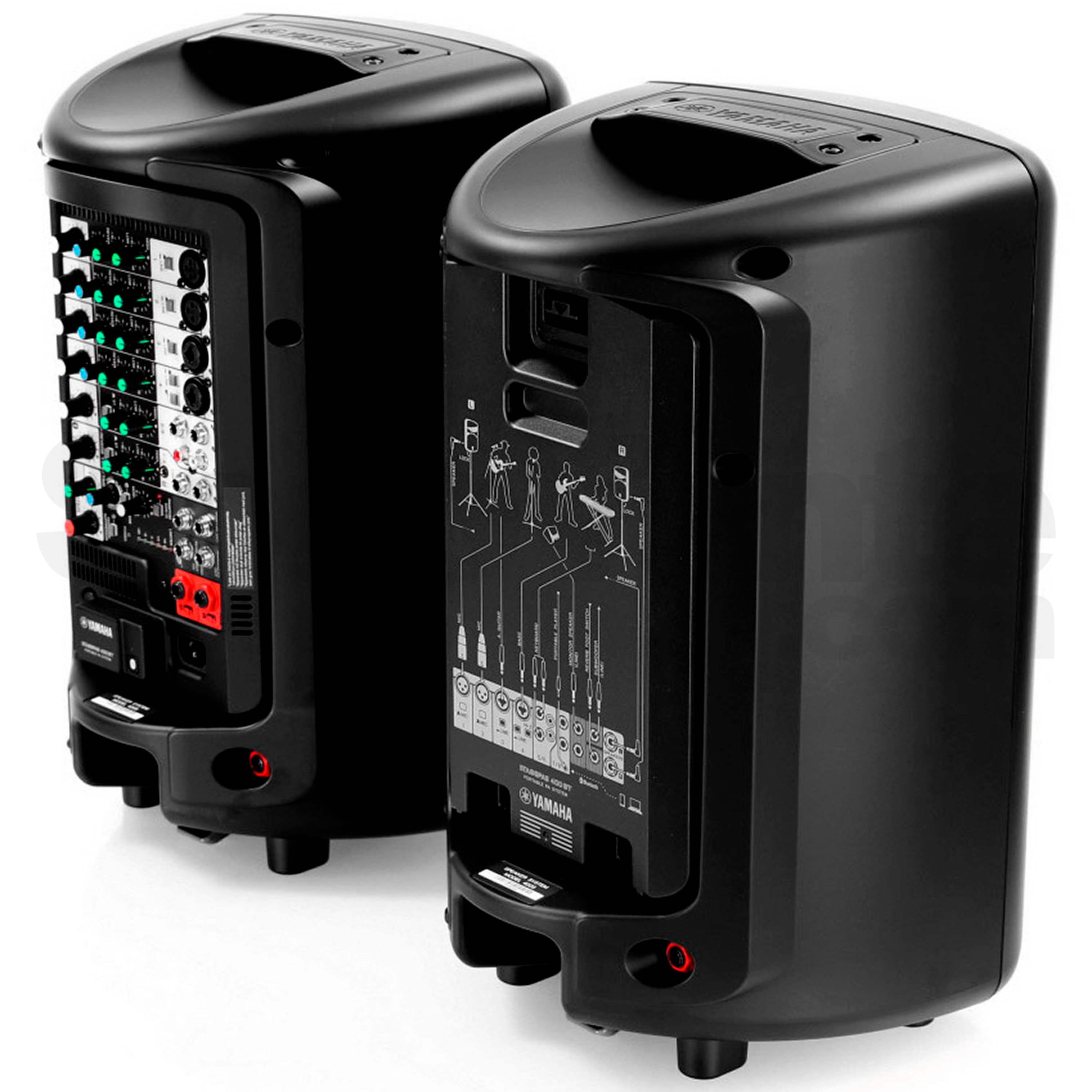 Yamaha STAGEPAS 400BT + YDM 505 - Sono portable SonoVente.com
