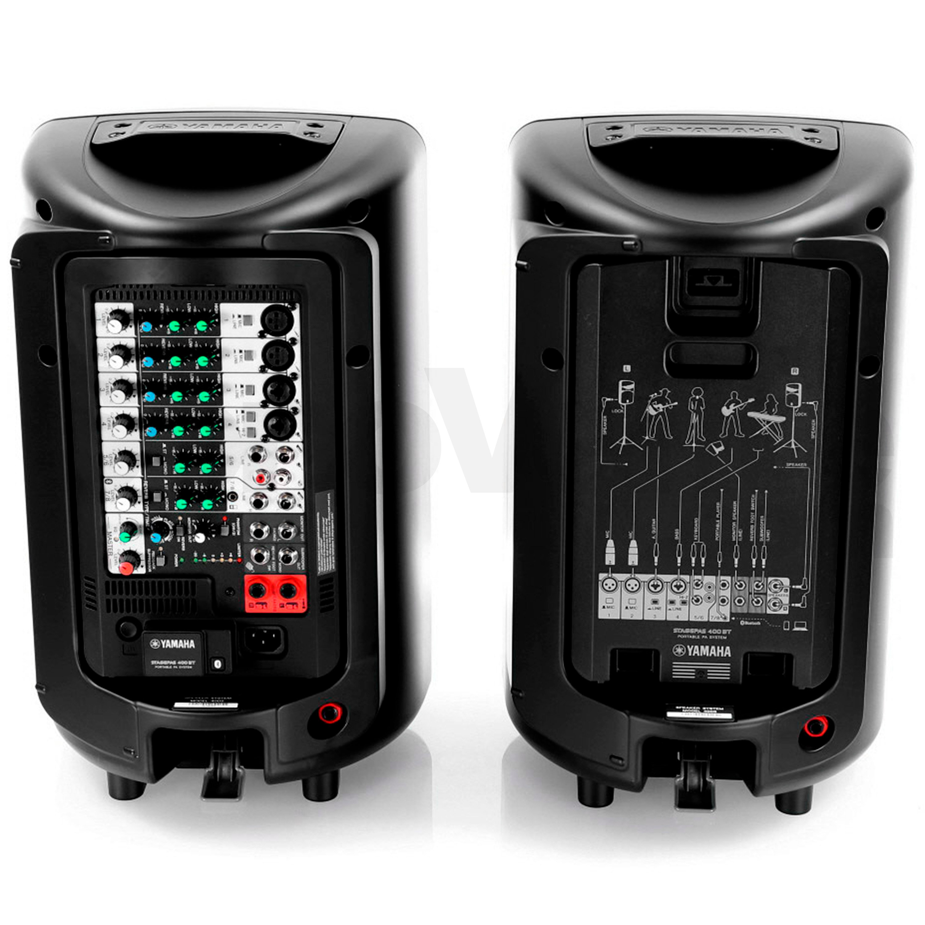 Yamaha STAGEPAS 400BT + YDM 505 - Sono portable SonoVente.com