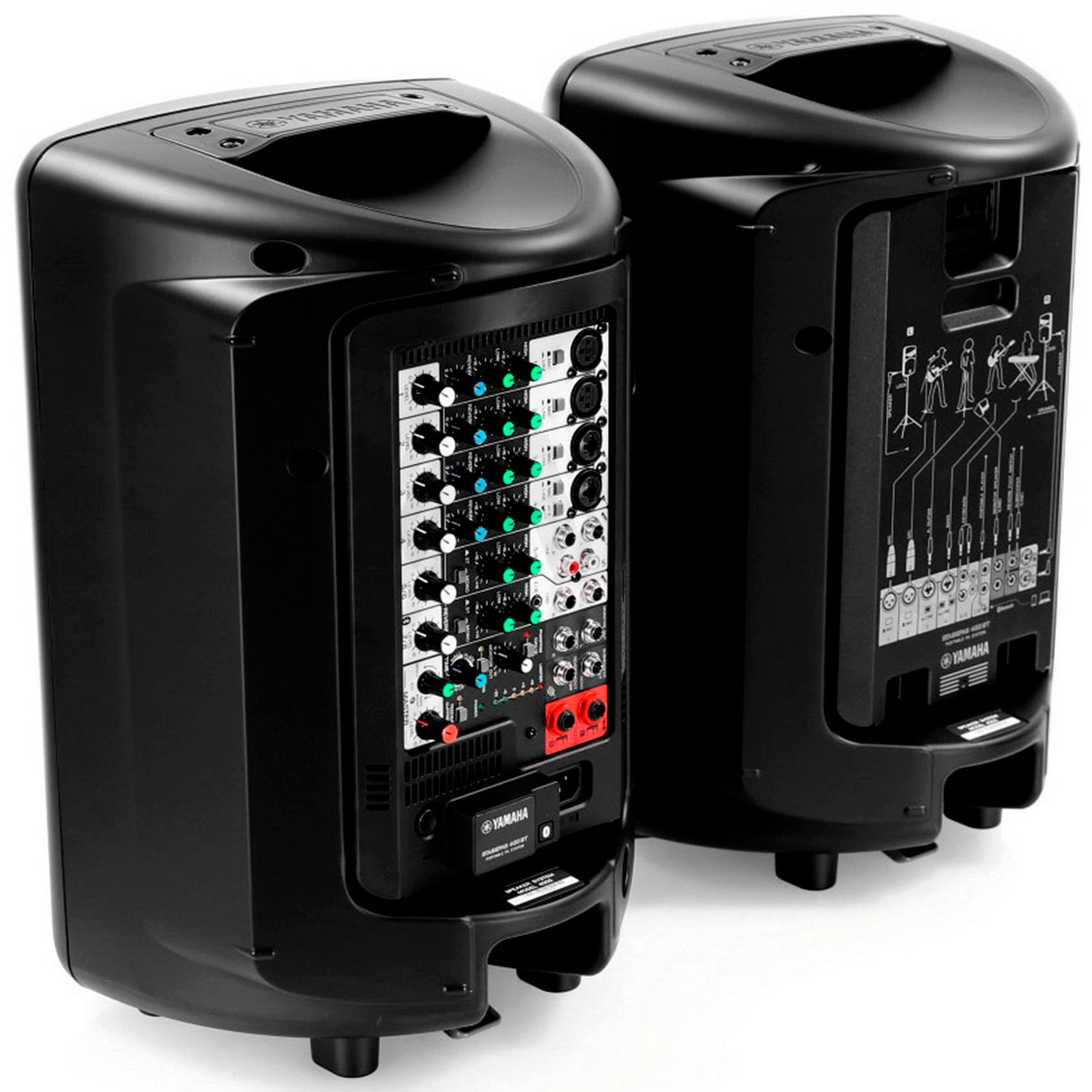 Yamaha STAGEPAS 400BT + YDM 505 - Sono portable SonoVente.com
