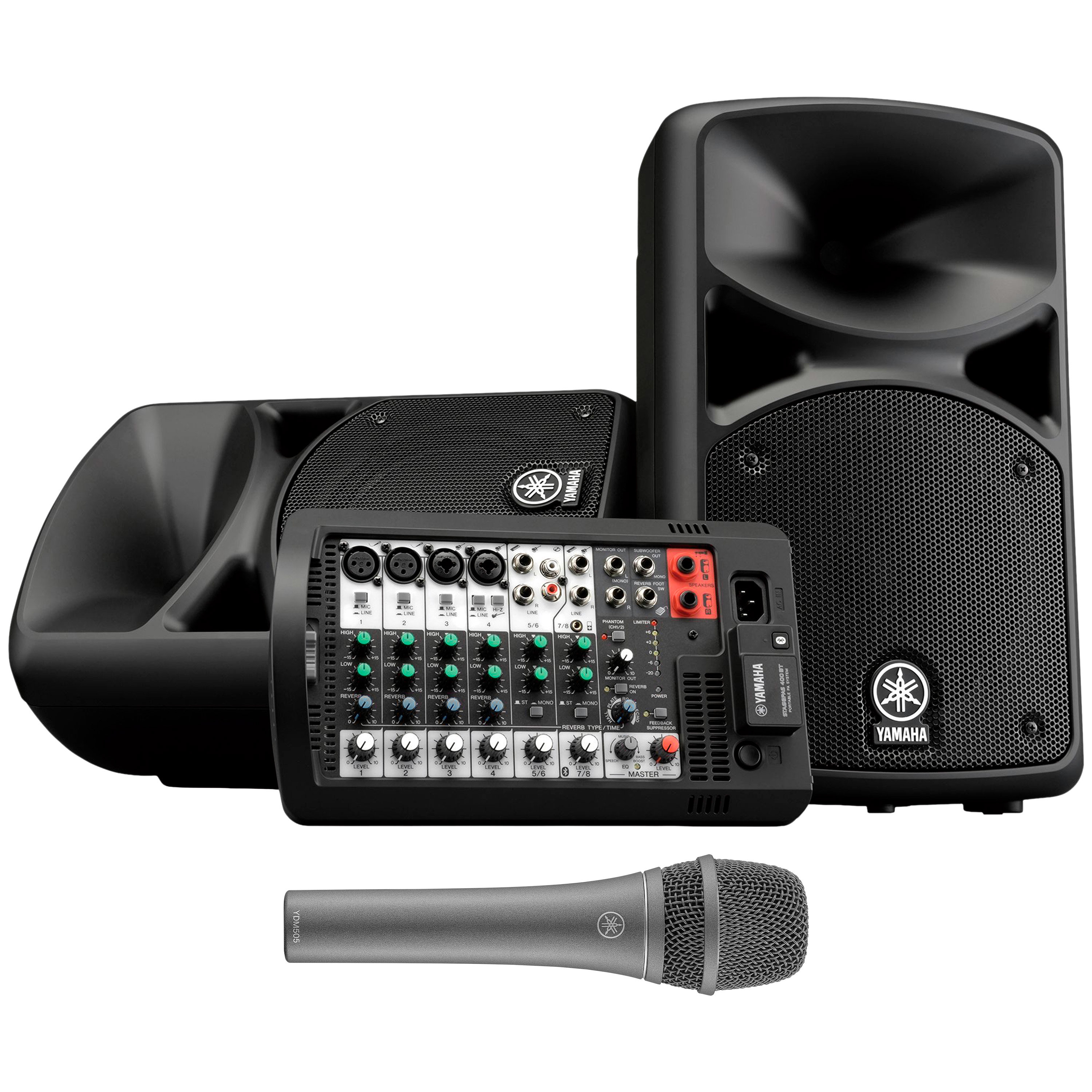 Yamaha STAGEPAS 400BT + YDM 505 - Sono portable SonoVente.com