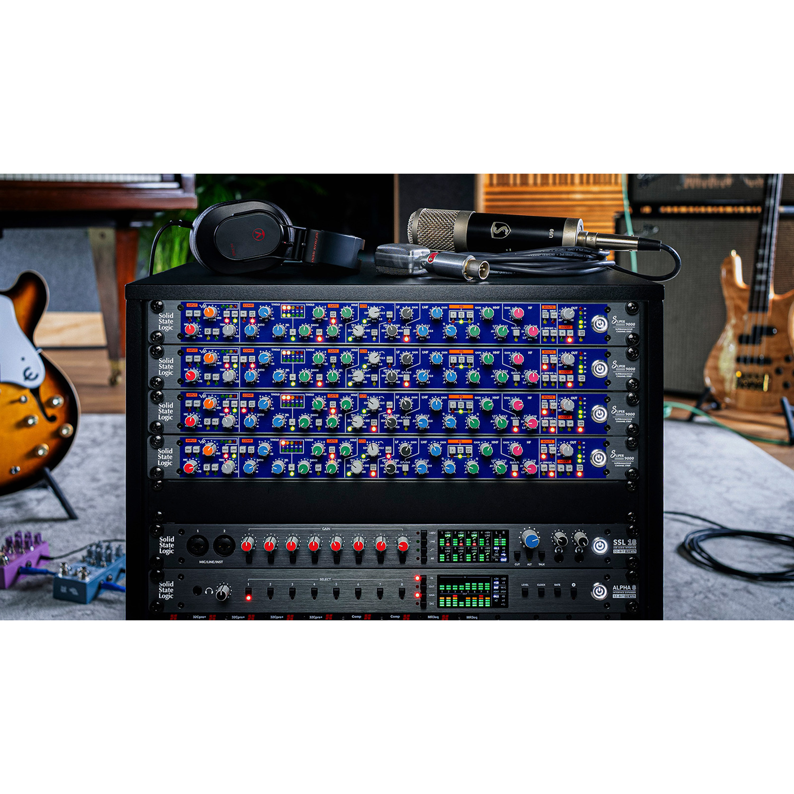 SSL Super 9000 SuperAnalogueTM Channel Strip - Tranche de console ...