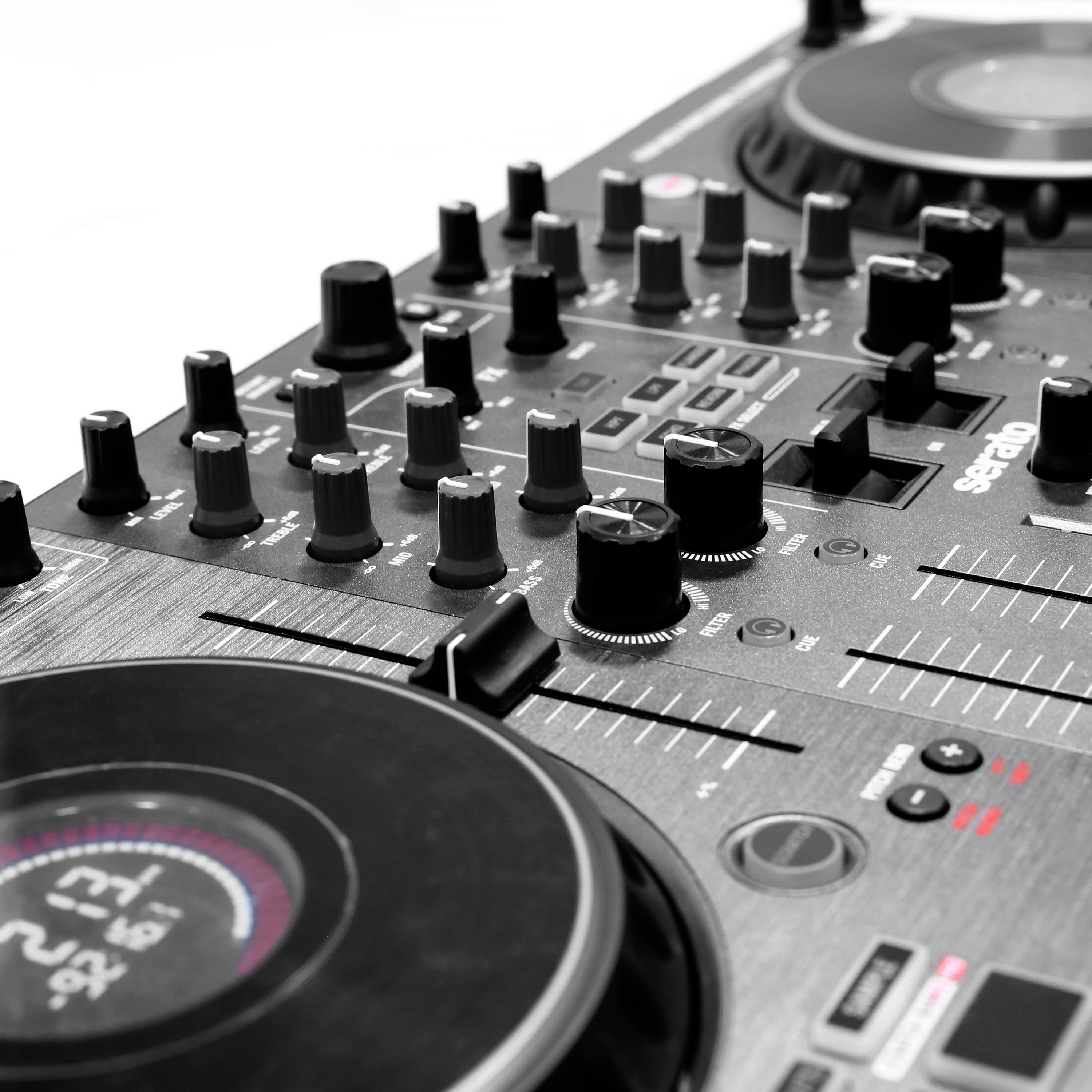 Numark NS4FX + K-Max MK3 Large 3/4 Channel DJ Controller Backpack ...