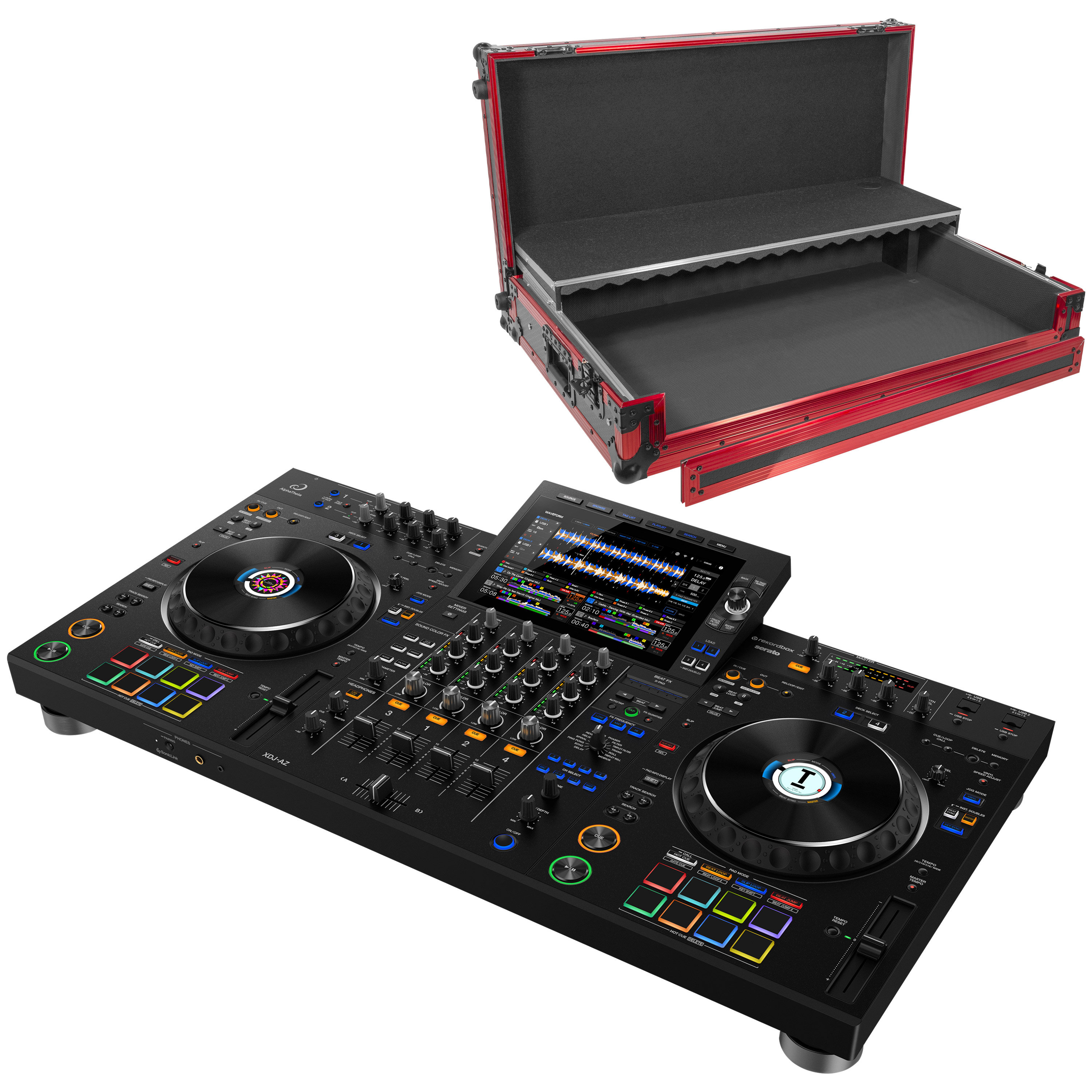 Pioneer DJ XDJ-AZ + Flight case Elite Wheel - Contrôleur DJ autonome ...