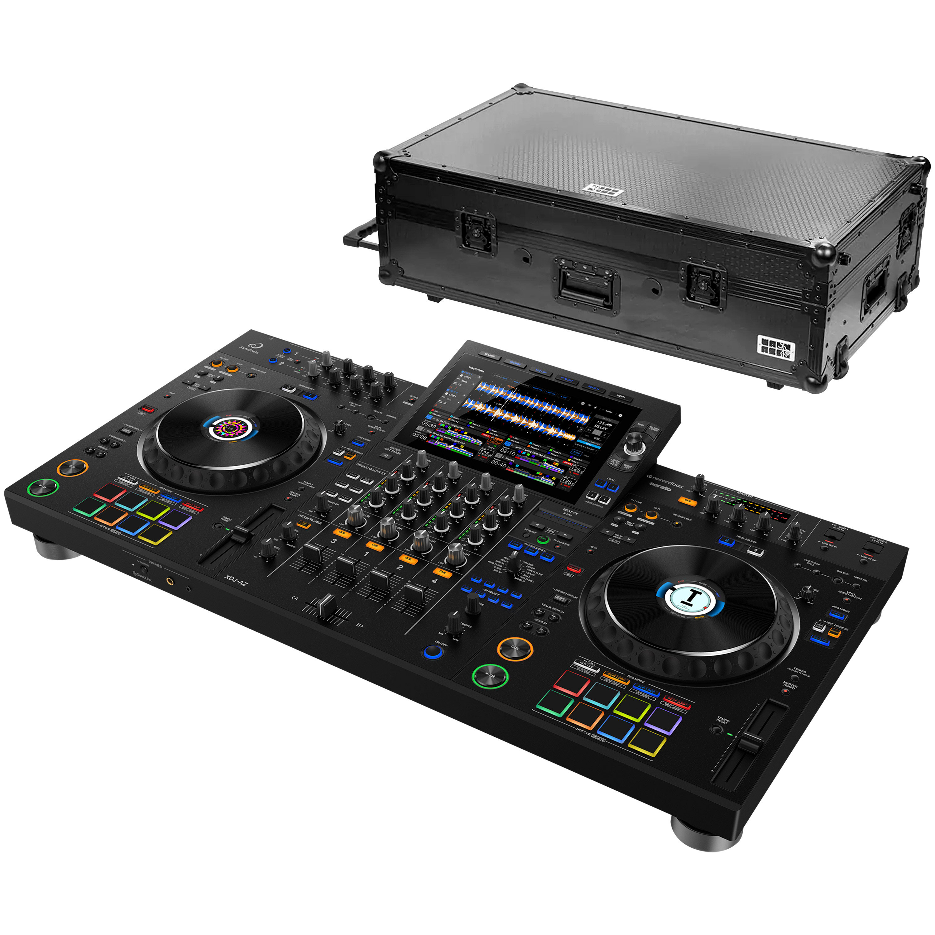 Pioneer DJ XDJ-AZ + MultiForm XXL2 BK Trolley XDJ-AZ / Opus quad ...