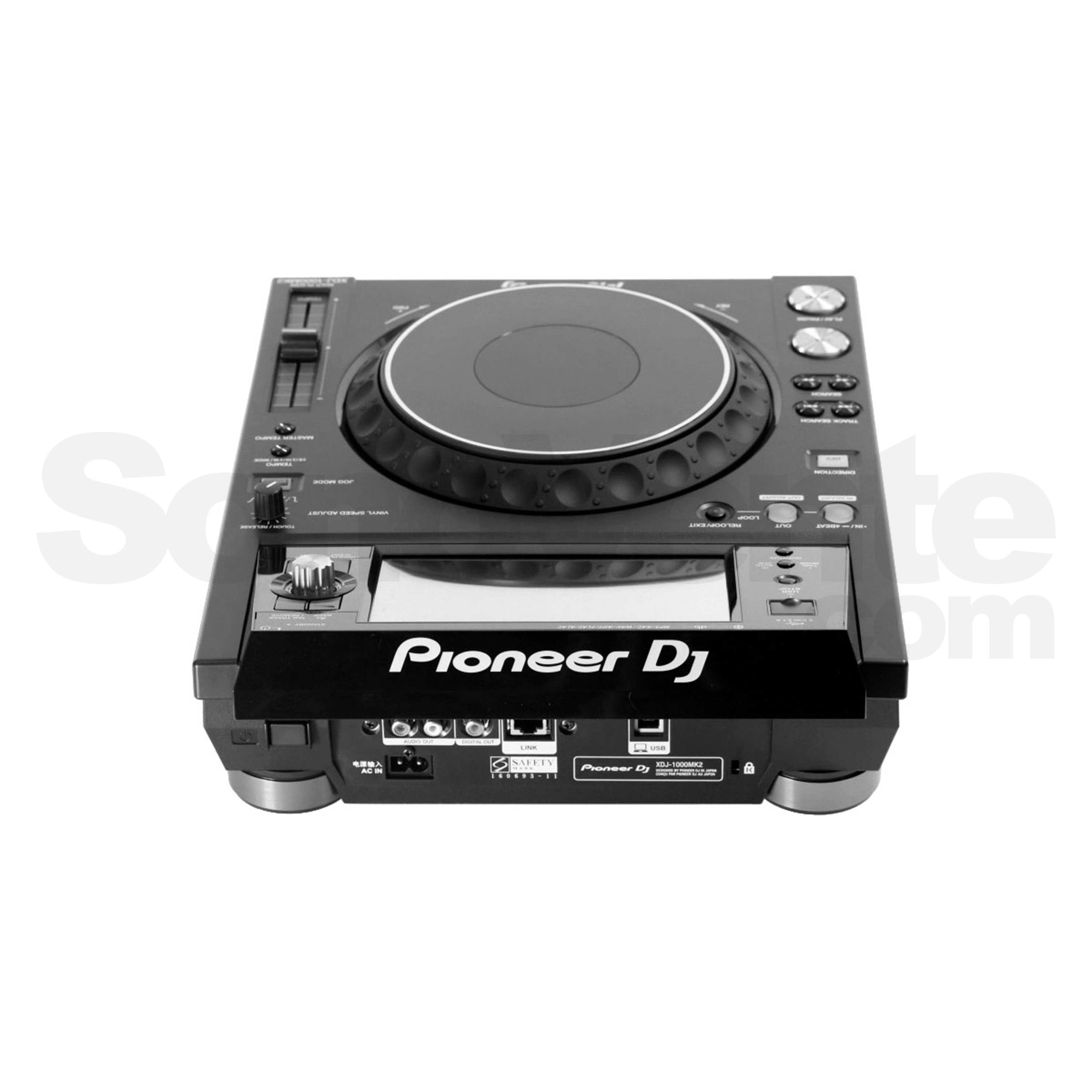 Pioneer DJ XDJ 1000 MK2 + Case L CDJ / DJM 12'' Black - Stand-alone DJ ...
