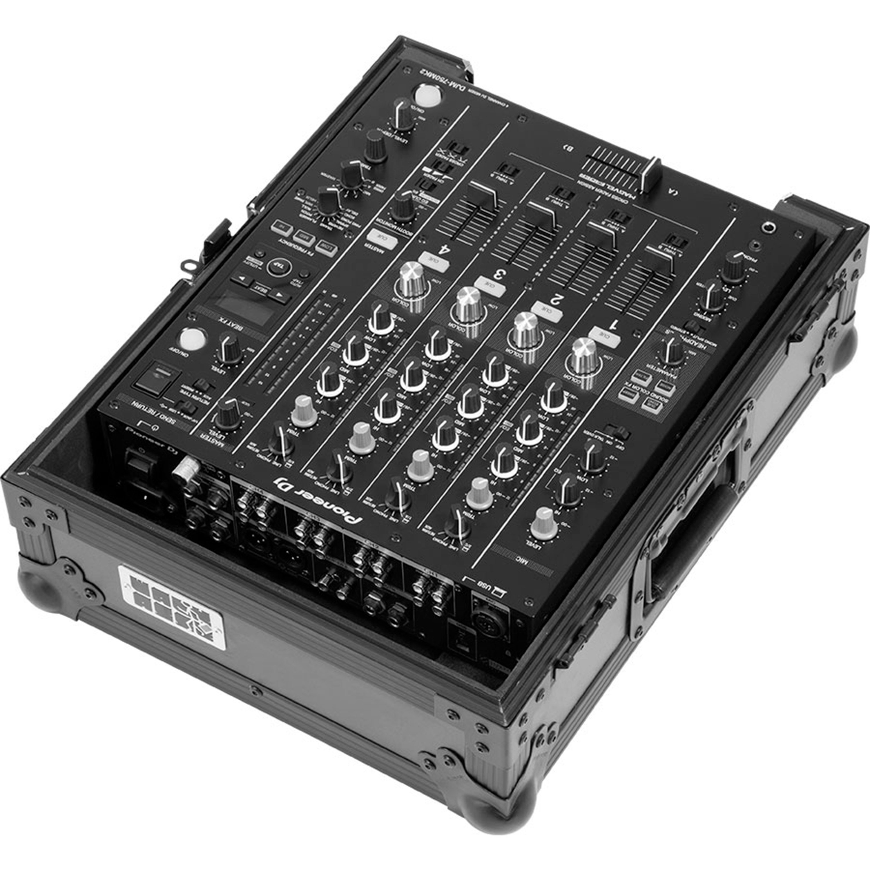 Pioneer DJ DJM 750 MK2 + Flight 12 Mixer CDJ Black - Table de mixage DJ ...