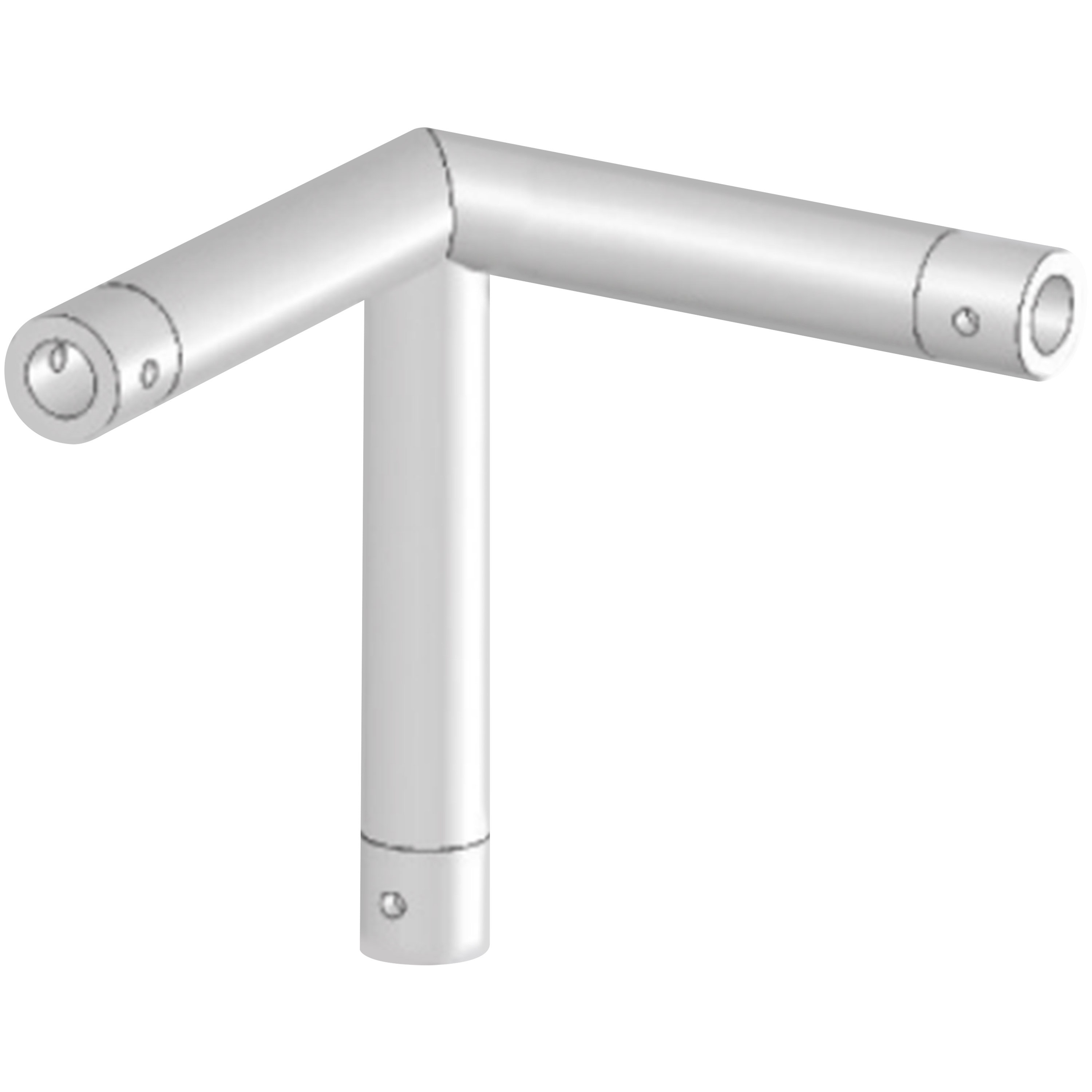 ASD FX 5032 Angle vertical 3 départs pied gauche 90 degrés 0,25m x 0 ...