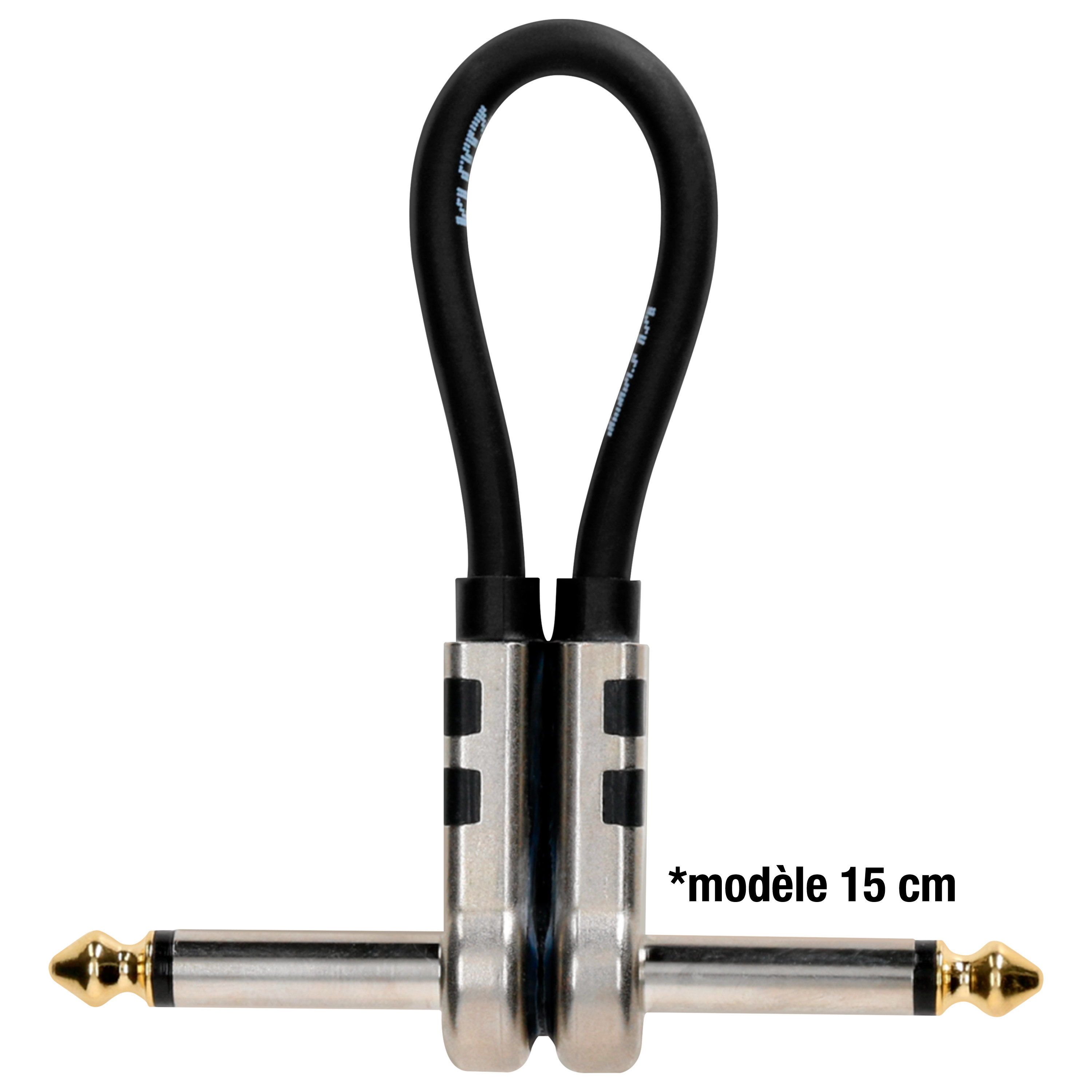 Klotz Câble PatchMaster Jacks mâles TS coudés 30 cm - Câble patch ...