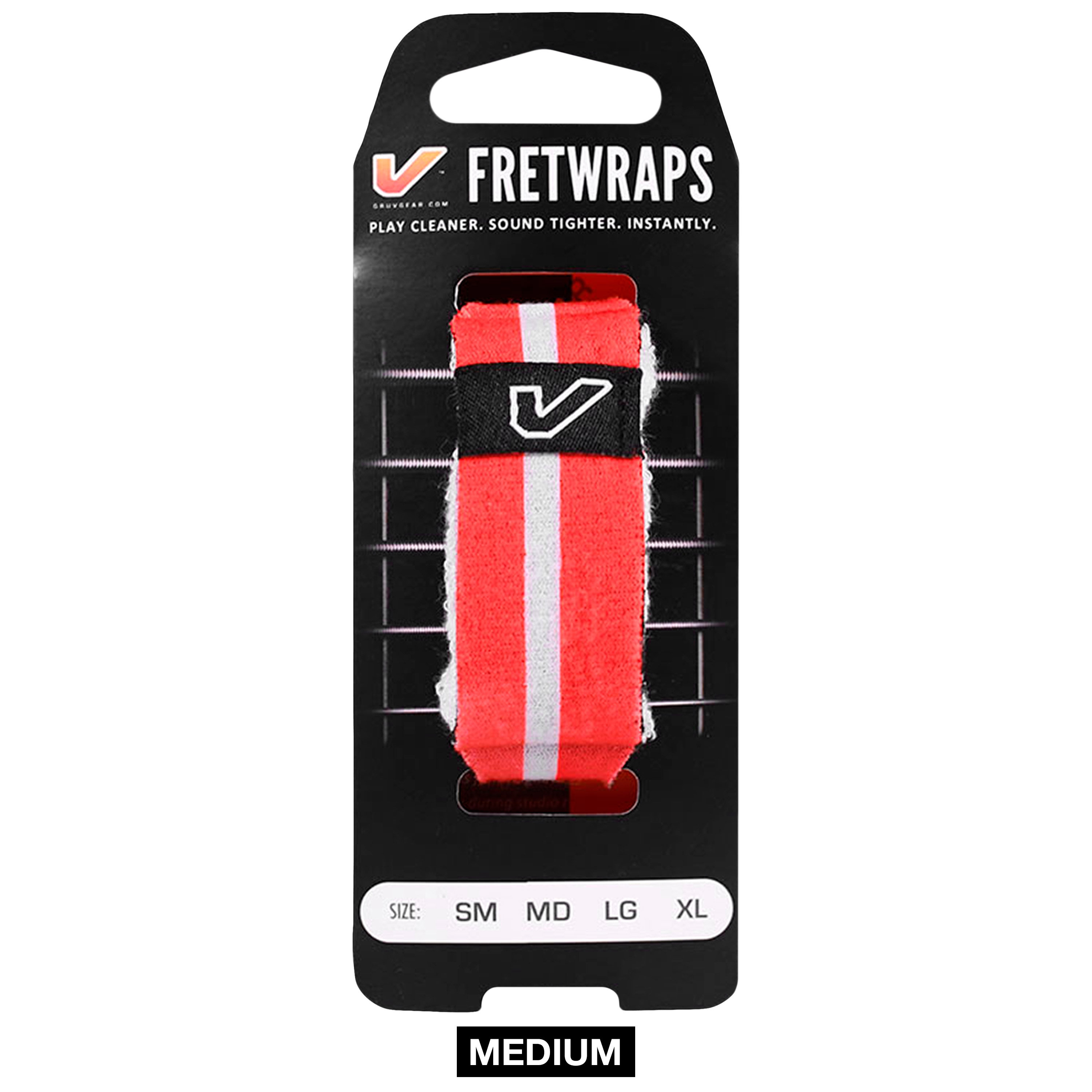 Gruv Gear FretWraps World Flags Red White Medium - Sourdine SonoVente.com