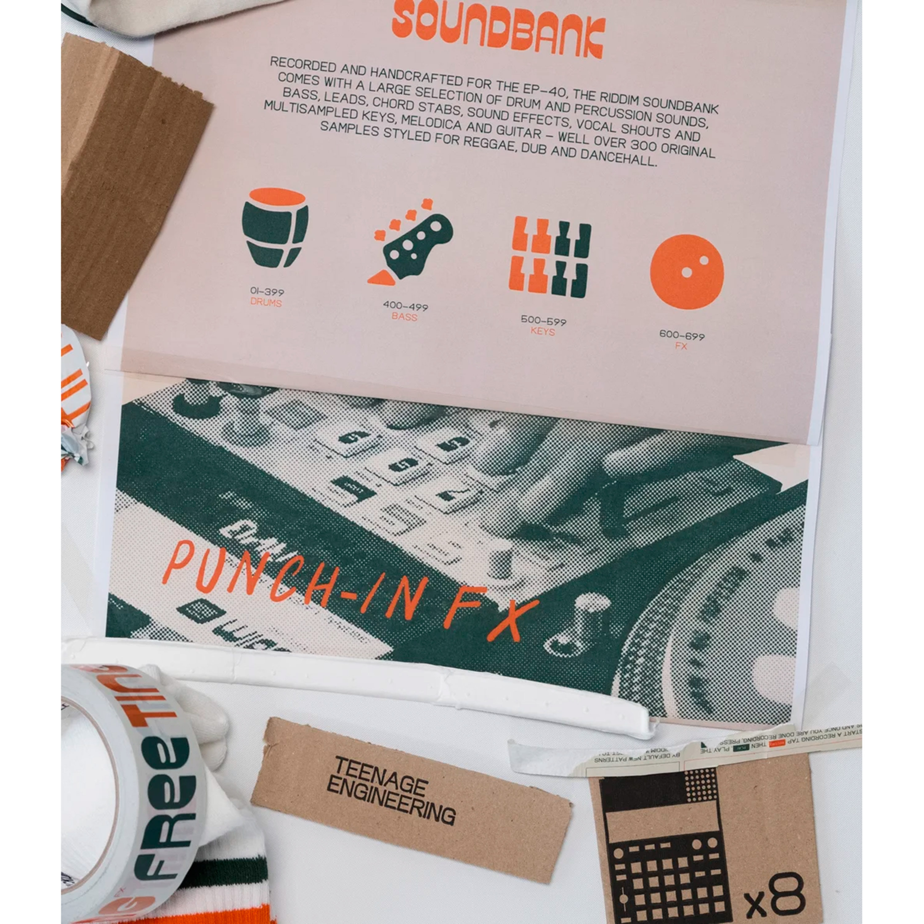 Teenage Engineering Pack EP-40 Riddim Supertone (EP-40 + EP-2350 ...