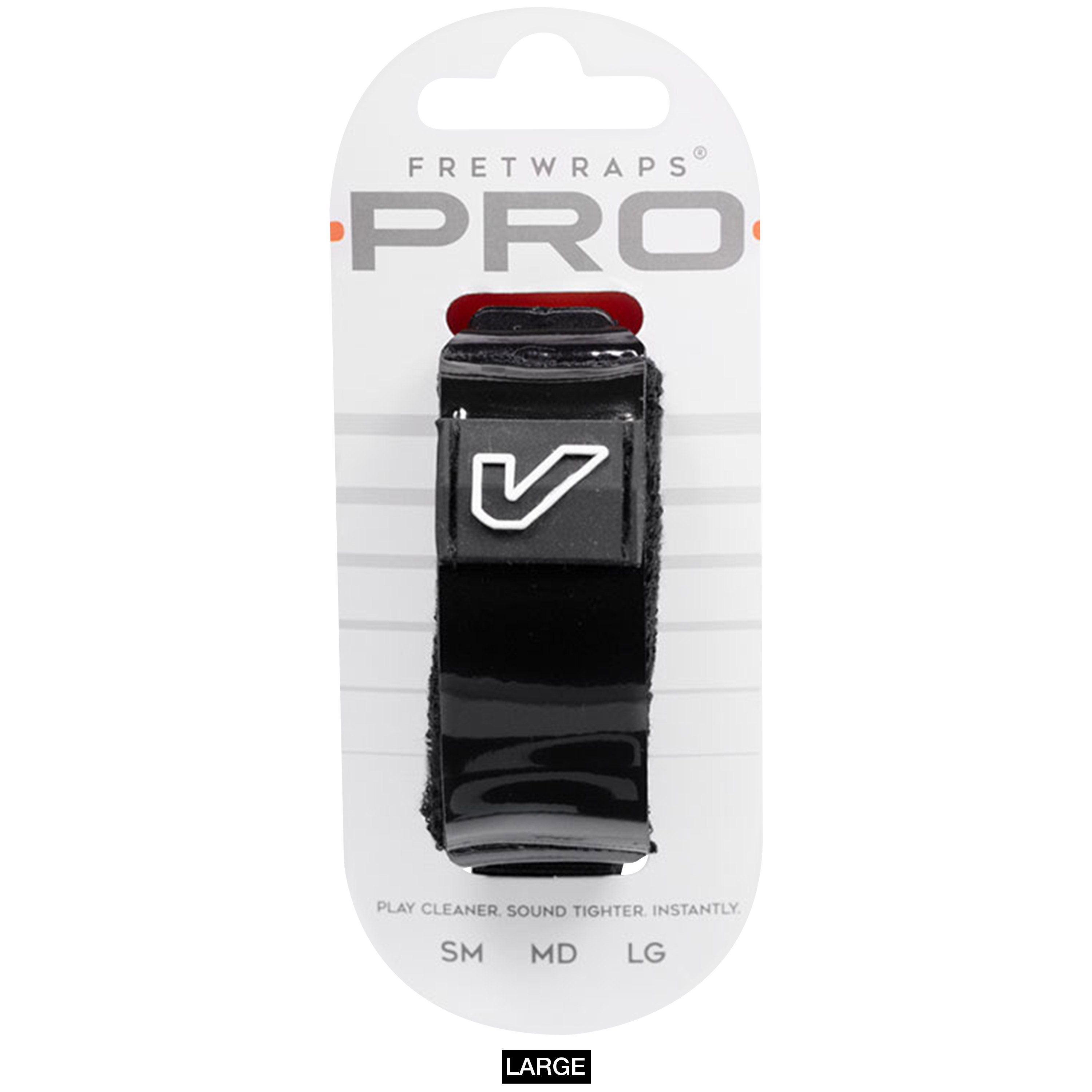 Gruv Gear FretWraps Pro Black Large - Sourdine SonoVente.com