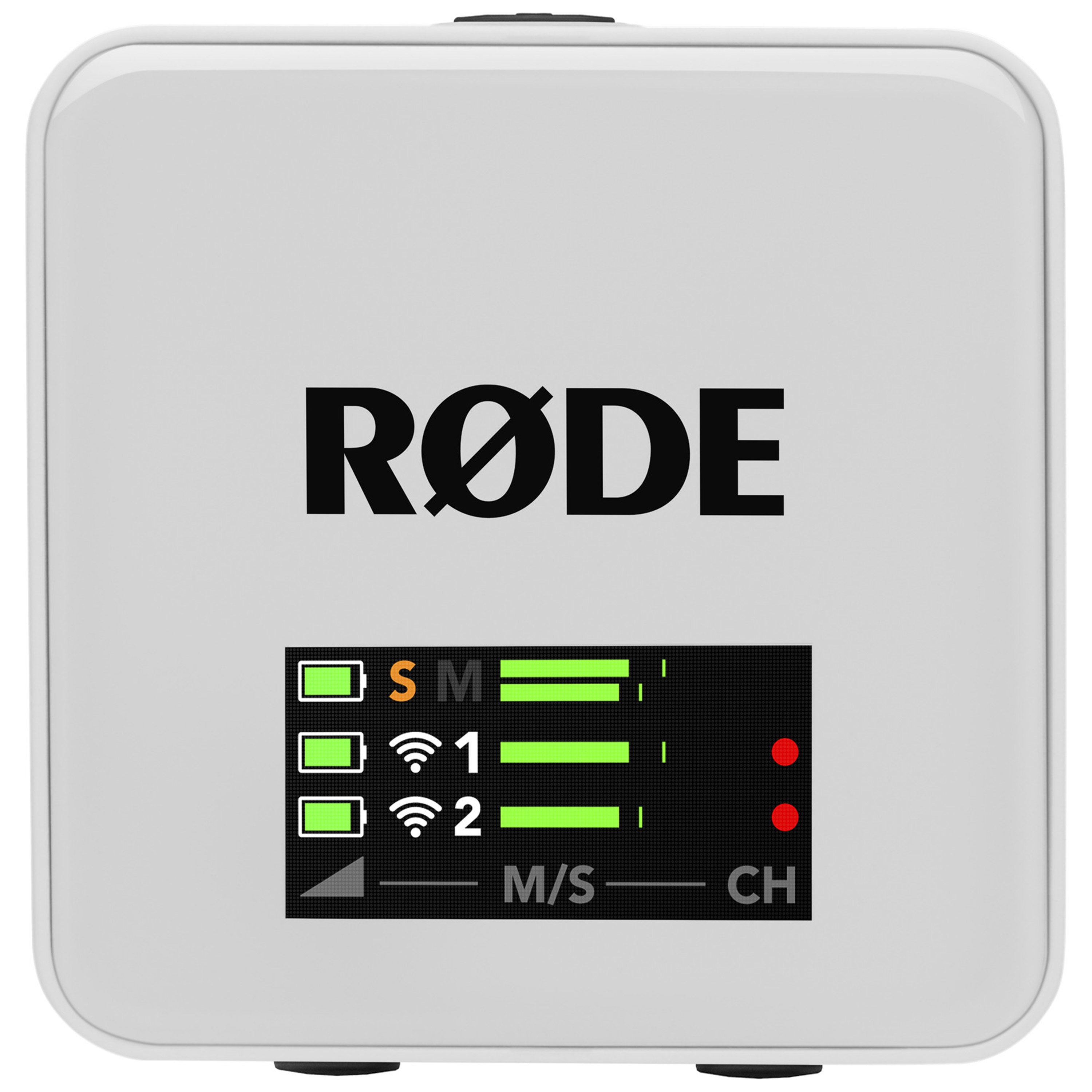 Rode Wireless GO (Gen 3) White - Sets podcast & broadcast SonoVente.com