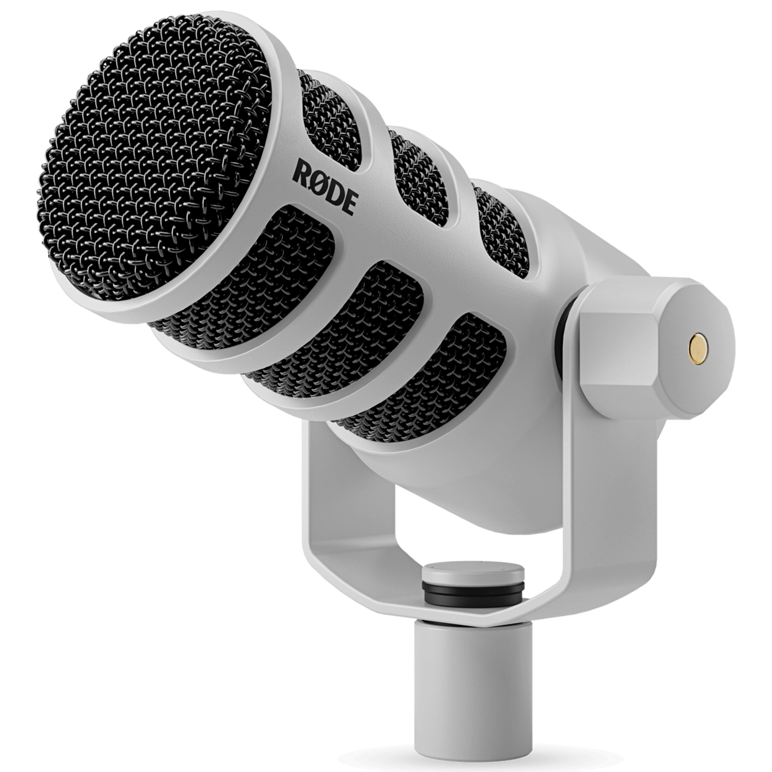 Rode PodMic White - Micro broadcast SonoVente.com