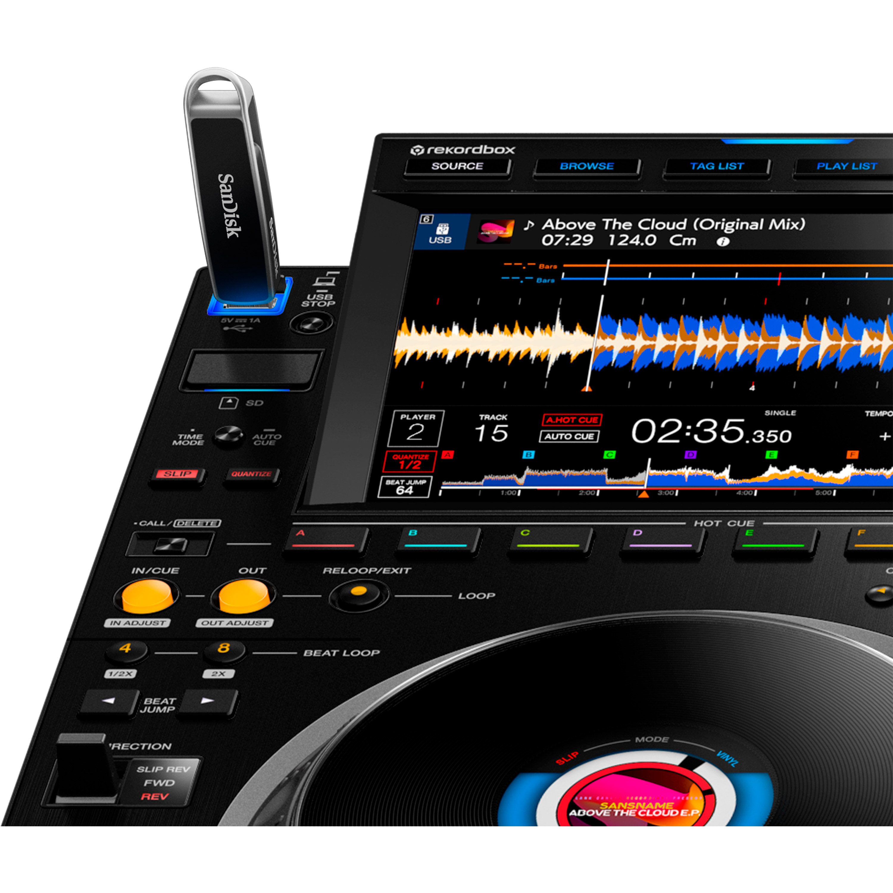 Pioneer DJ SanDisk DJ Flash Drive 1To - Contrôleur DJ autonome ...