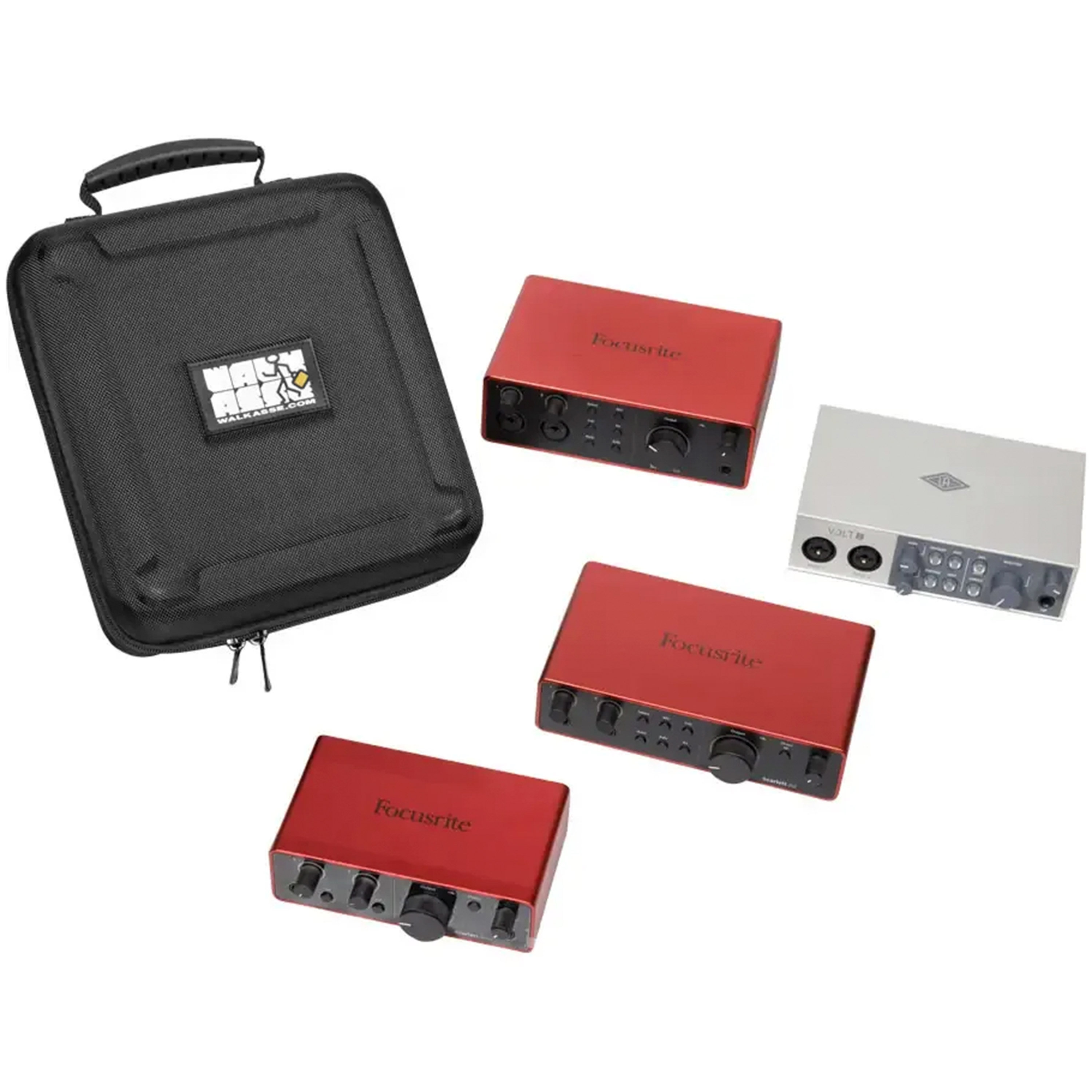 Walkasse Eva Case Interface Audio HC5 - USB Controller Bag SonoVente ...